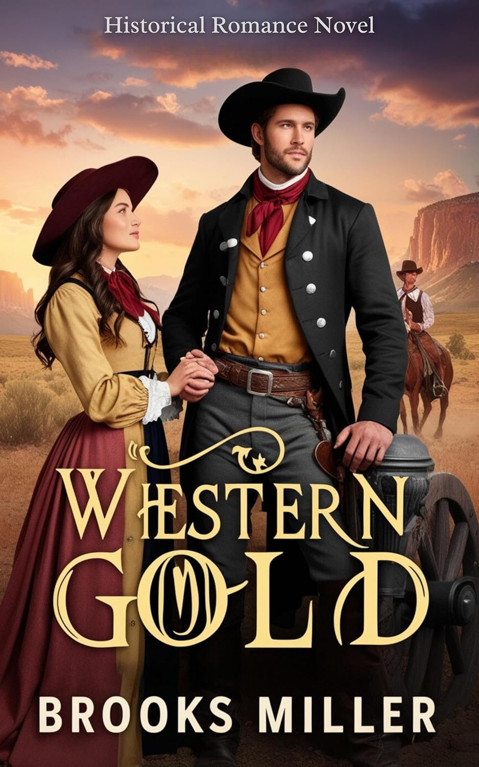 Western Gold: Historical Fiction in the Old American West. A Mid-19th ...