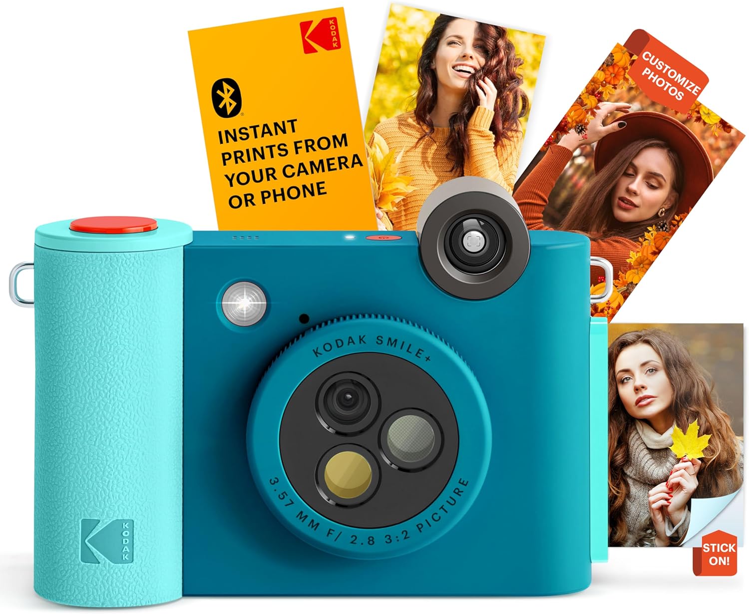 Amazon.com : Kodak Smile+ 2-in-1 Digital Instant Print Camera ...
