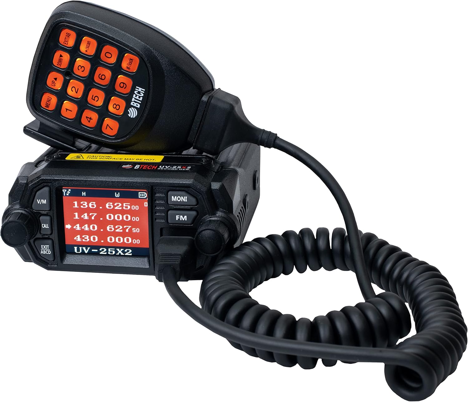 BTECH MINI UV-25X2 25 Watt Dual Band Base, Mobile Radio: 136-174mhz ...