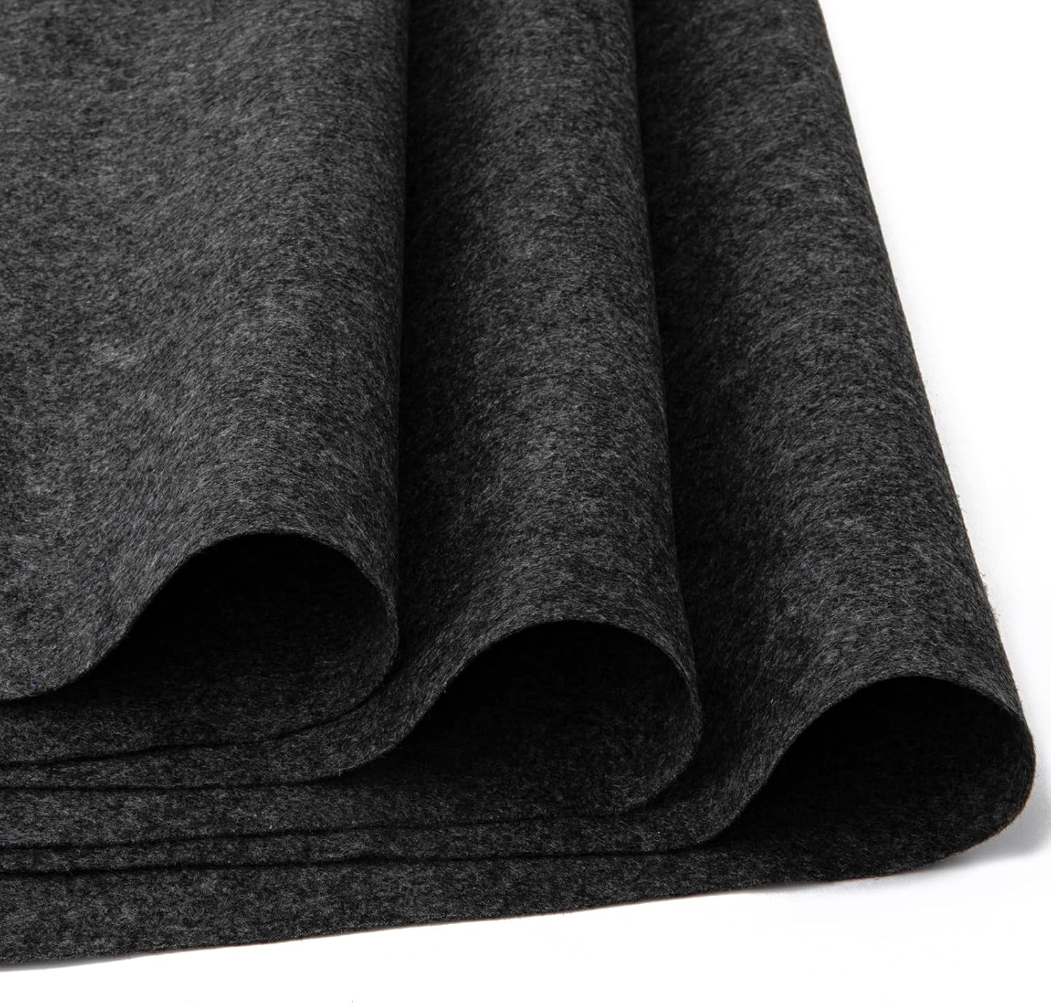Amazon.com: HaoFeiJH Grey Felt Fabric 36" X 36"(1 Square Yard) 1.6mm ...