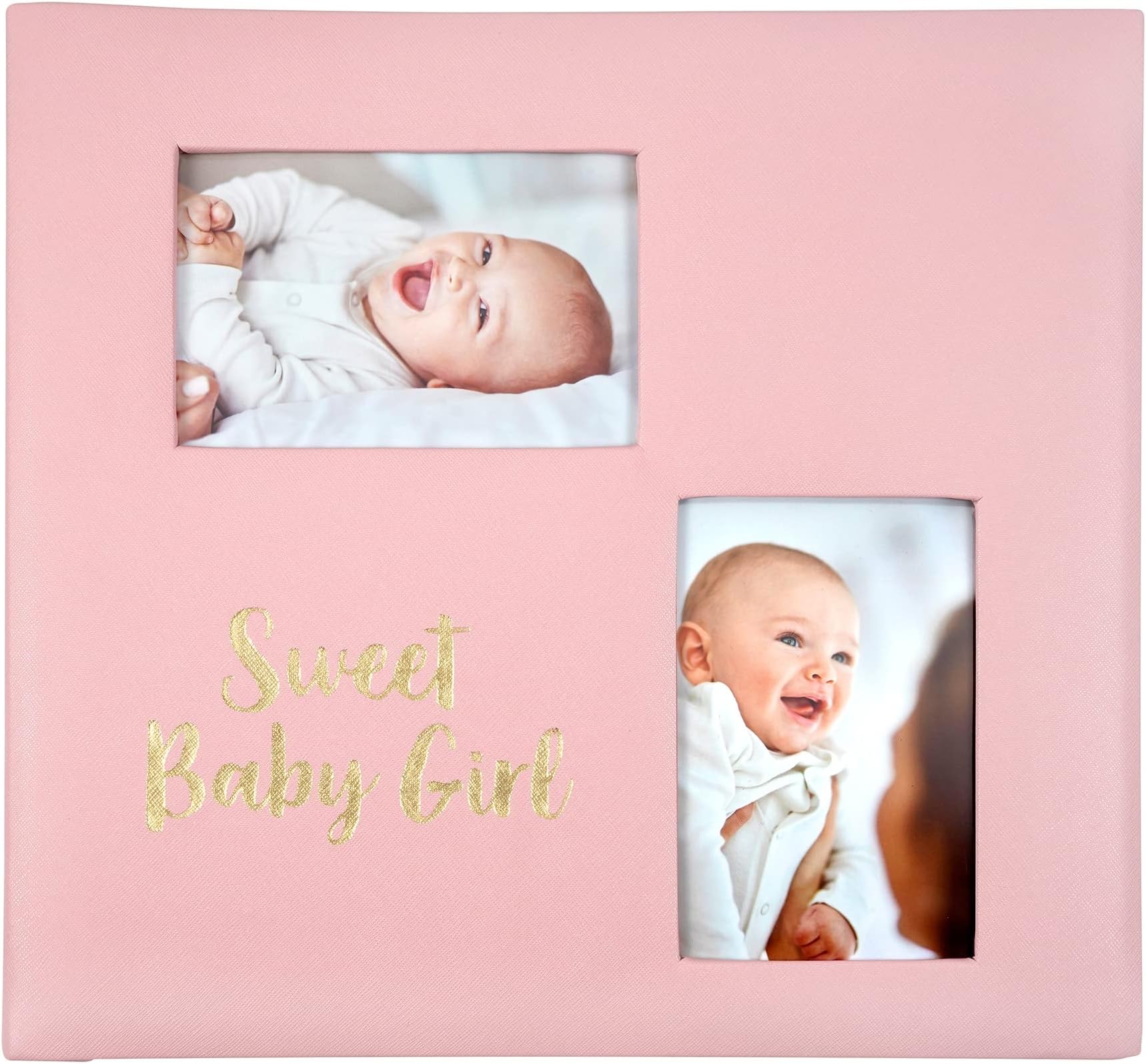 Amazon.com: 12" x 12" Black Vinyl Scrapbook Photo Album by ...