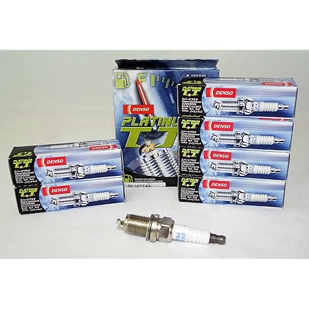 Amazon.com: 6 PCSNEW -- DENSO #4504 PLATINUM T T Spark Plugs -- PK20TT ...