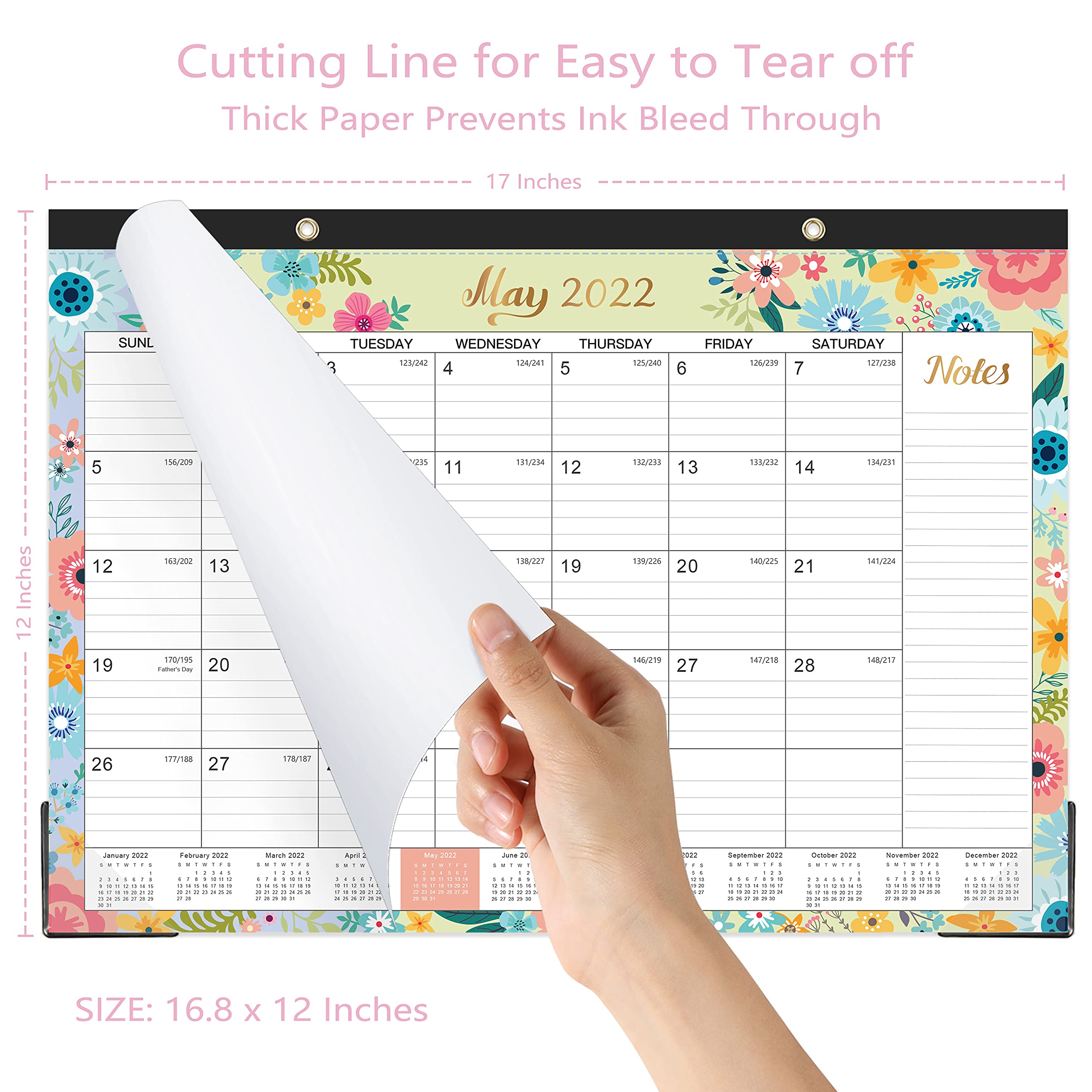 Snapklik.com : 2022 Desk Calendar - 12 Monthly Desk/Wall Calendar ...
