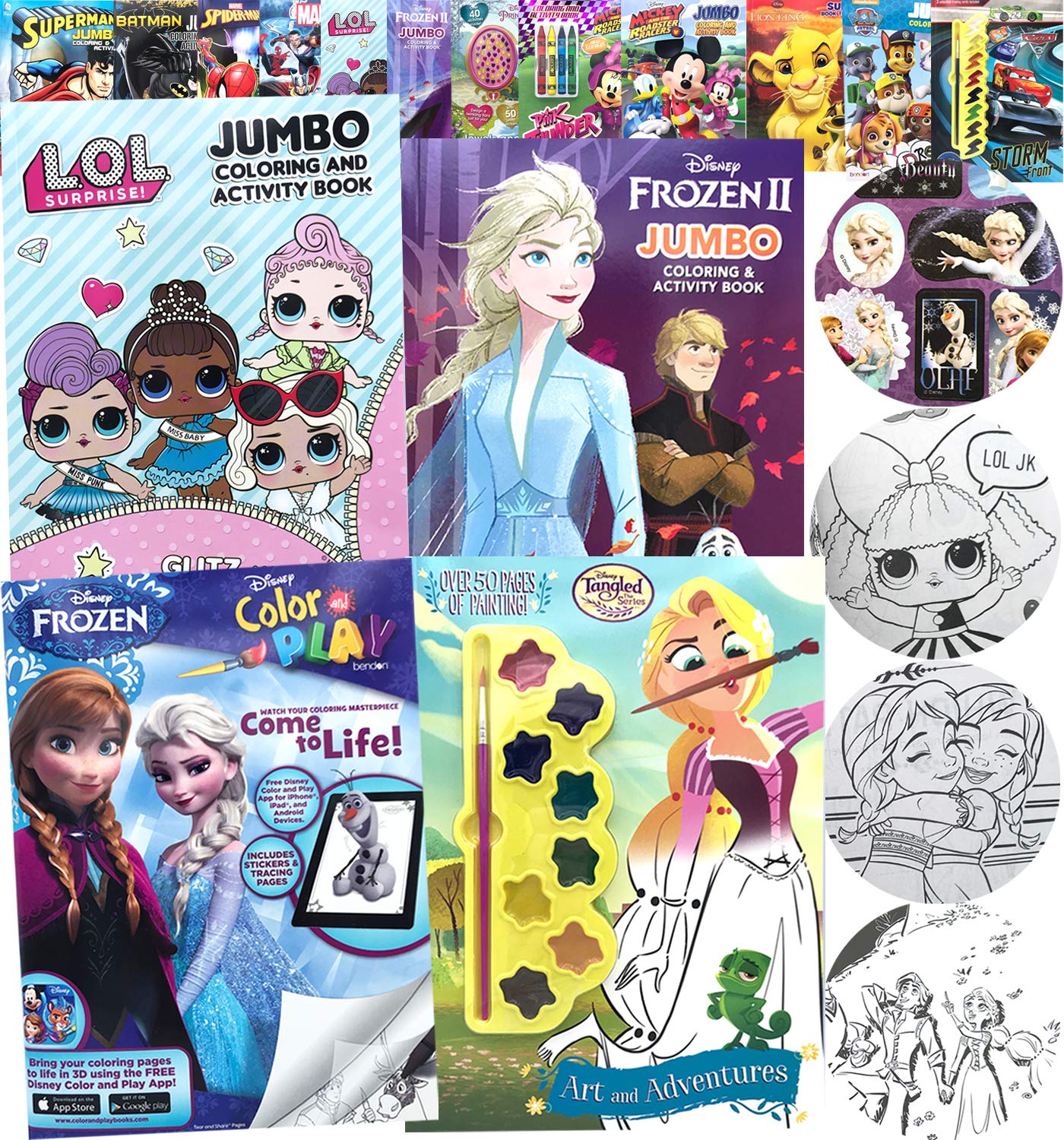 Disney Cartoon Characters To Color