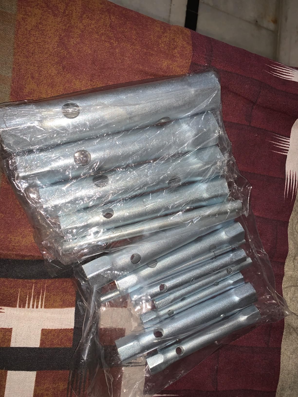 GREYTEN Tubular Spanner Set, 14Pcs Dual-Ended Wrench Socket Plumber ...