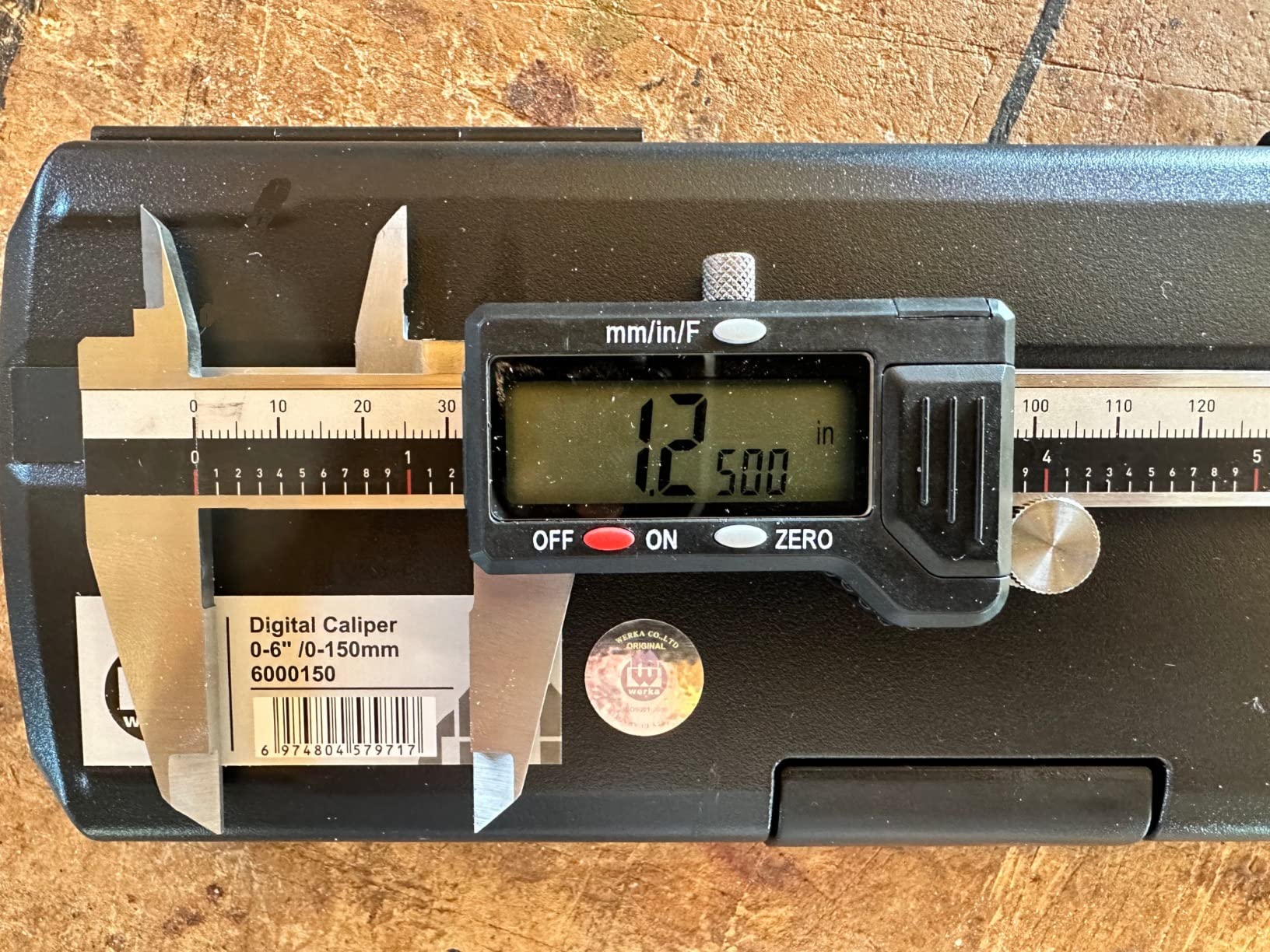 $6/mo - Finance werka Digital Caliper, 0-6” Calipers Measuring Tool ...