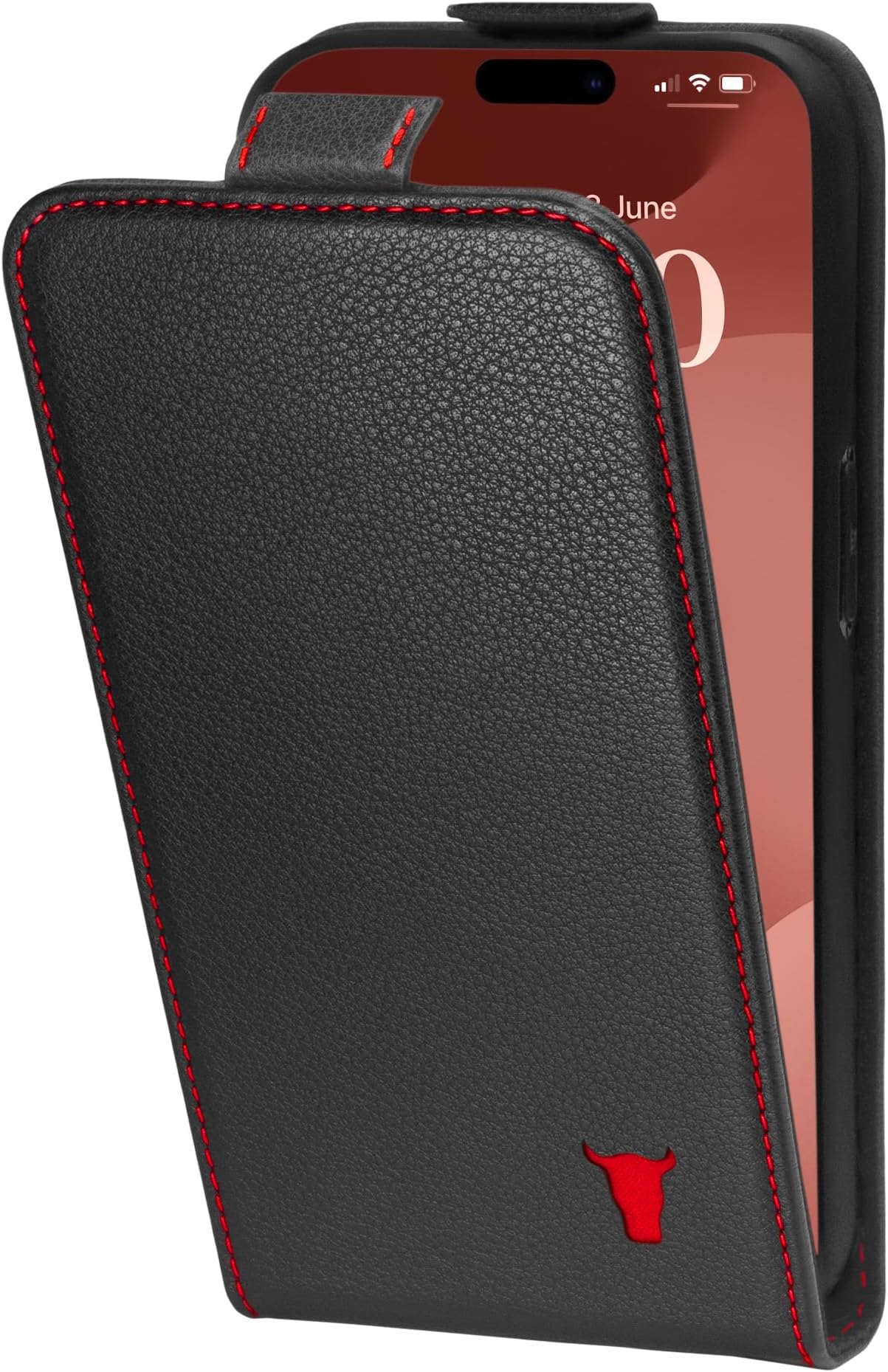 kwmobile Vertical Flip Case Compatible with Apple iPhone SE (2022 ...