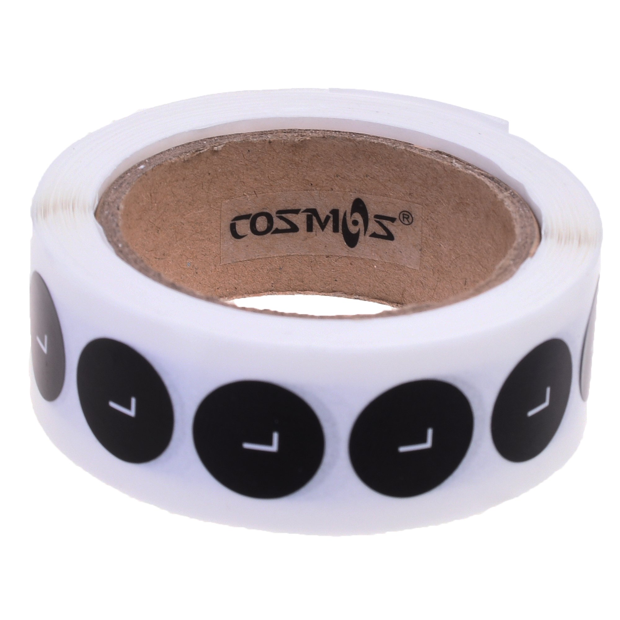 Amazon.com : COSMOS Round Clothing Size Stickers Adhesive Labels, 500 ...
