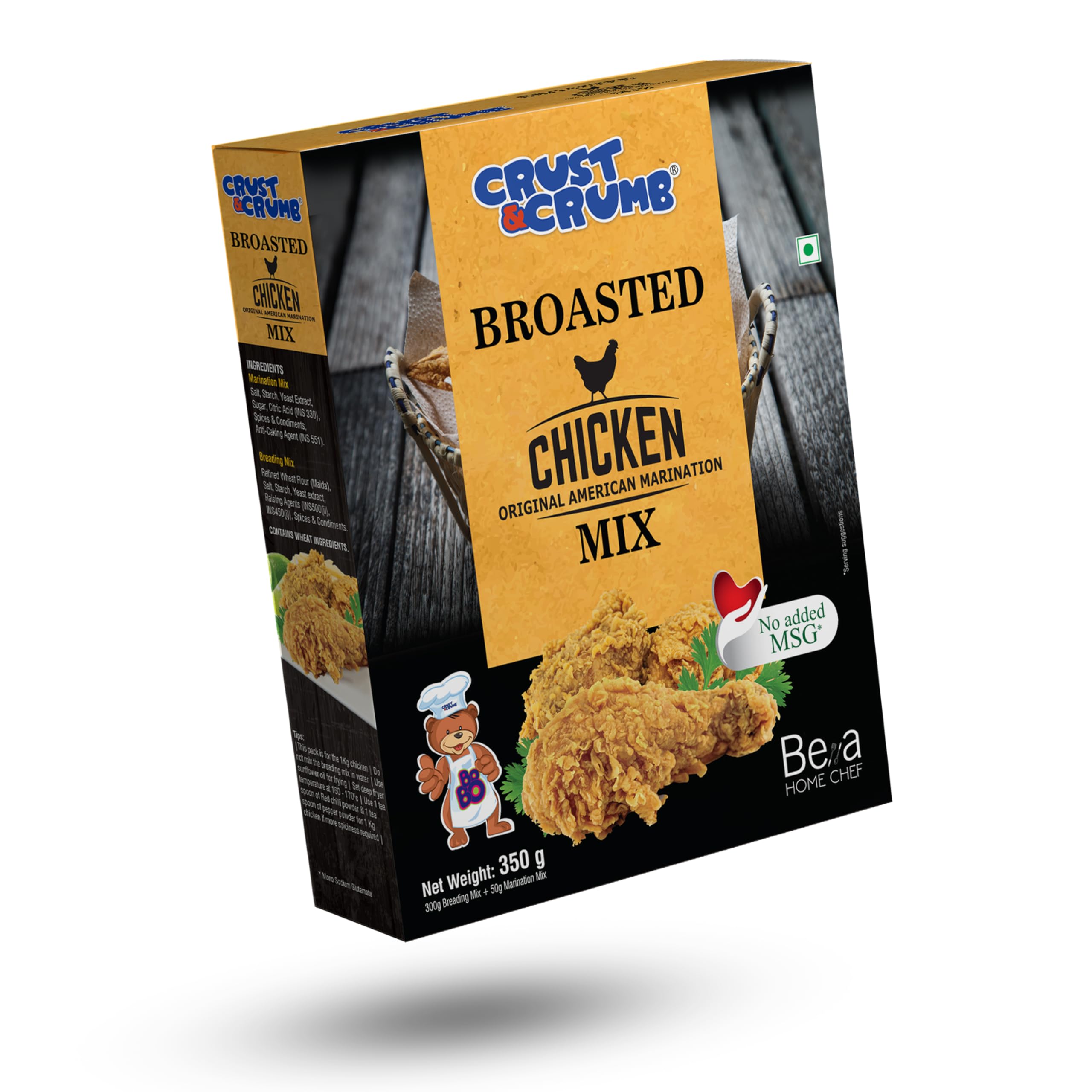 Crust n Crumb Broasted Chicken Mix - Original American Marination Mix ...
