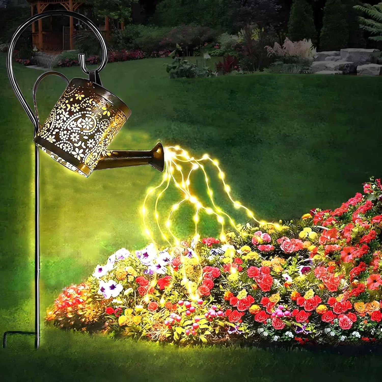 Yevheniy Solar Watering Can Lights, Outdoor Garden Decor,LED Waterproof ...
