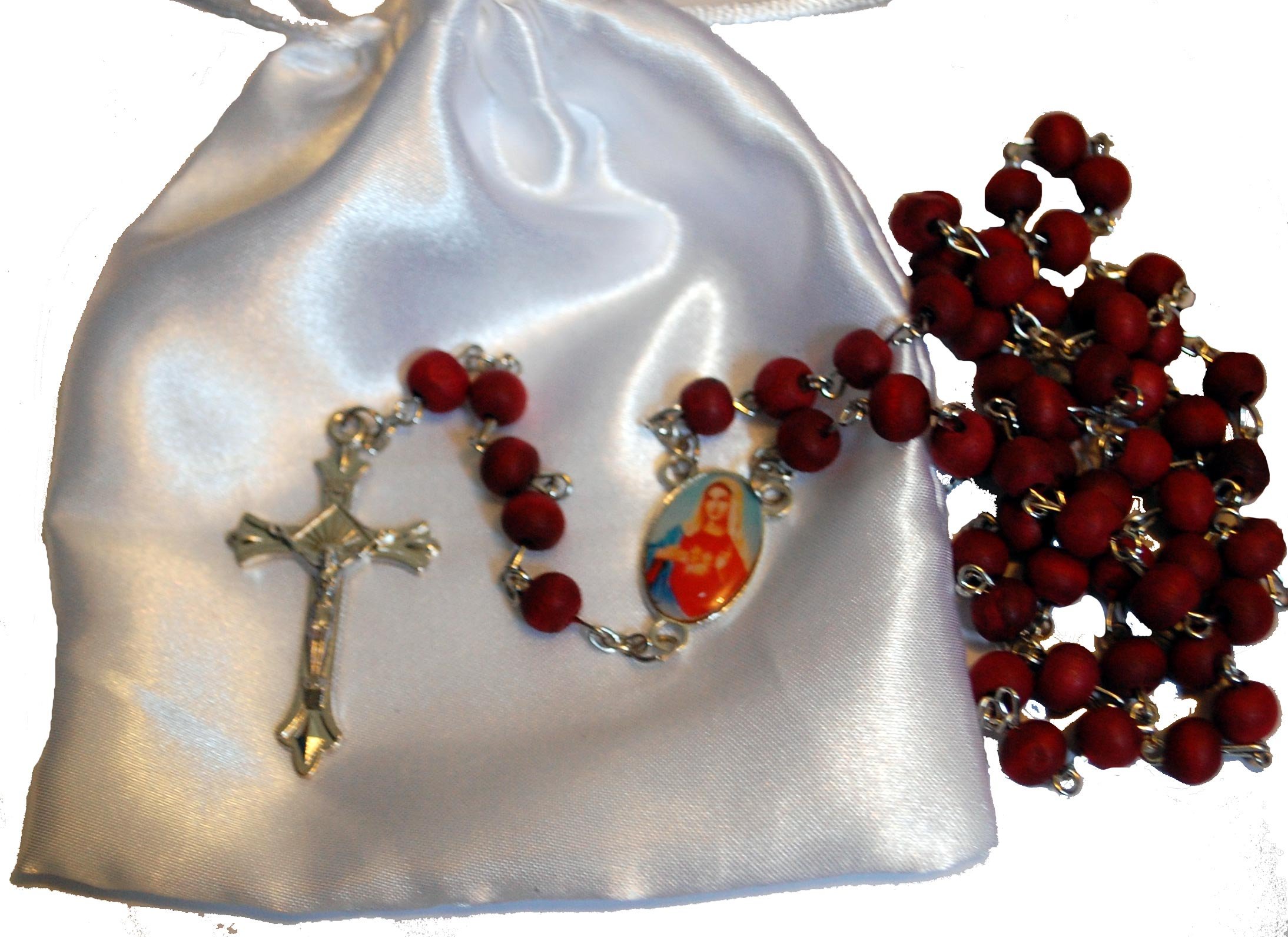 First Holy Communion Rosary Beads – Beautiful 1st Communion Keepsake ...