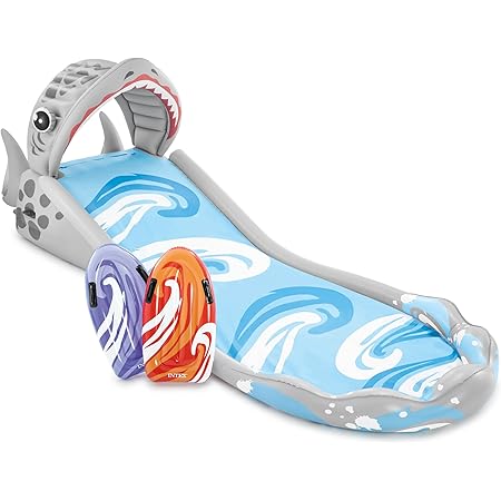 Amazon.com: New INTEX Kool Splash Inflatable Swimming Pool Water Slide ...