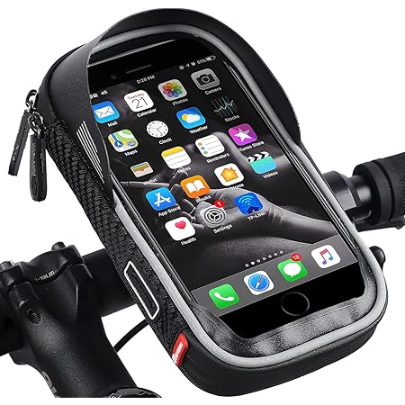 LEMEGO Bike Phone Holder Waterproof Bicycle Handlebar Bag Touch Screen ...