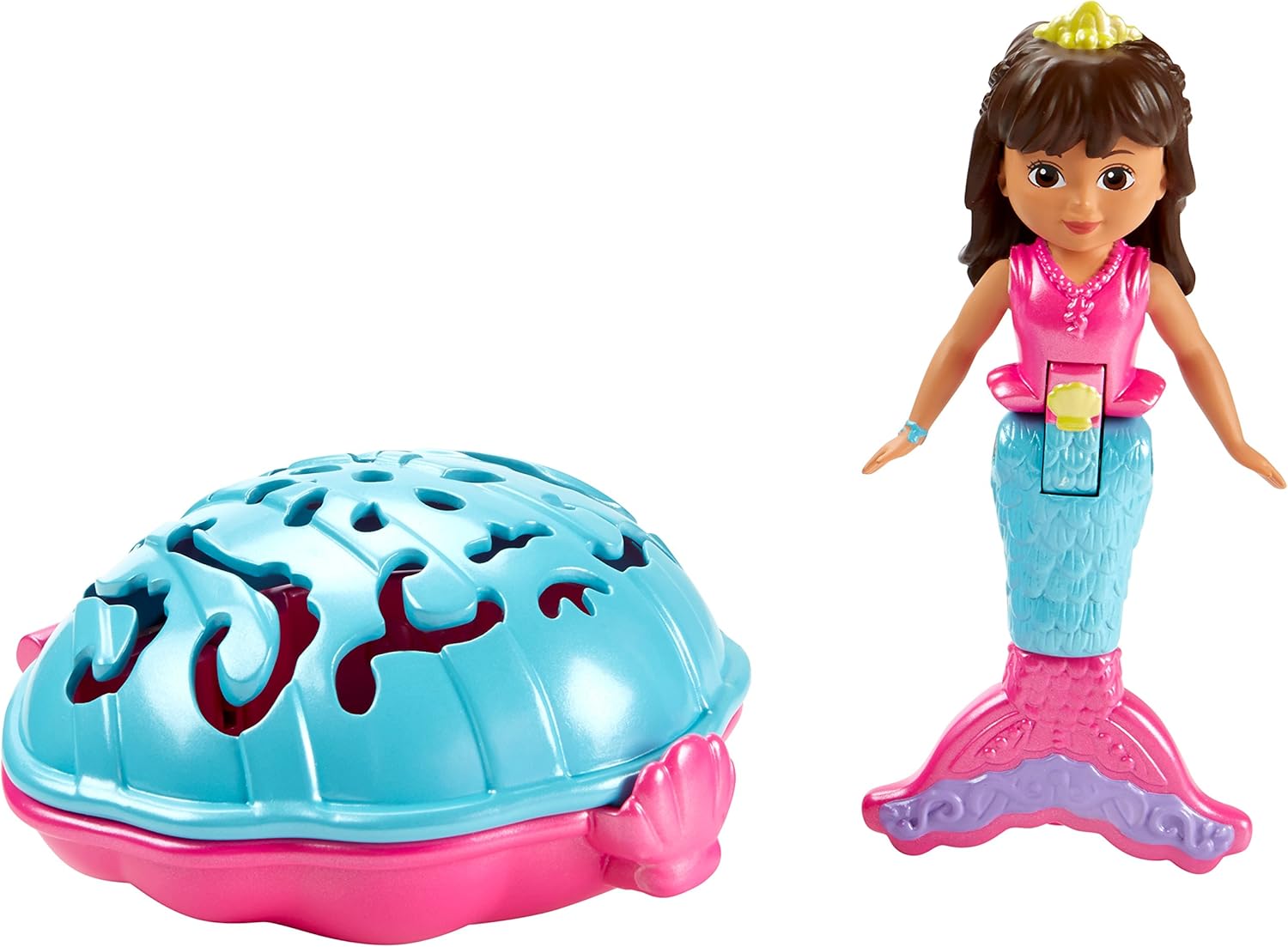 Fisher-Price Nickelodeon Dora & Friends, Dive and Splash Mermaid Dora ...