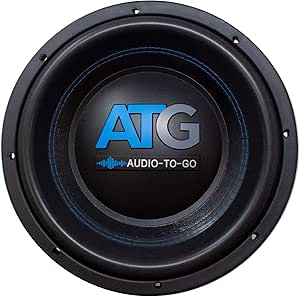 Amazon.com: ATG Audio 12" Subwoofer 4-Ohm DVC 2500W - ATG12W2500 ...