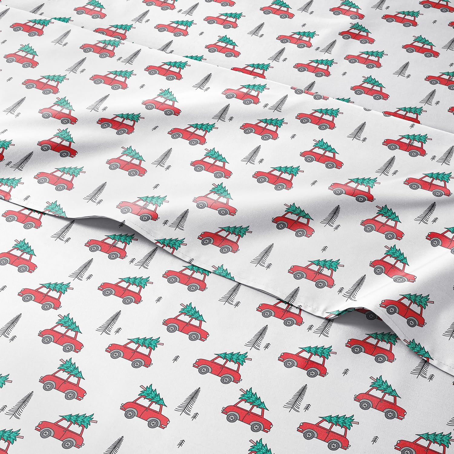 Amazon.com: Twin XL Christmas Sheets - 3 Piece Deep Pocket Christmas ...