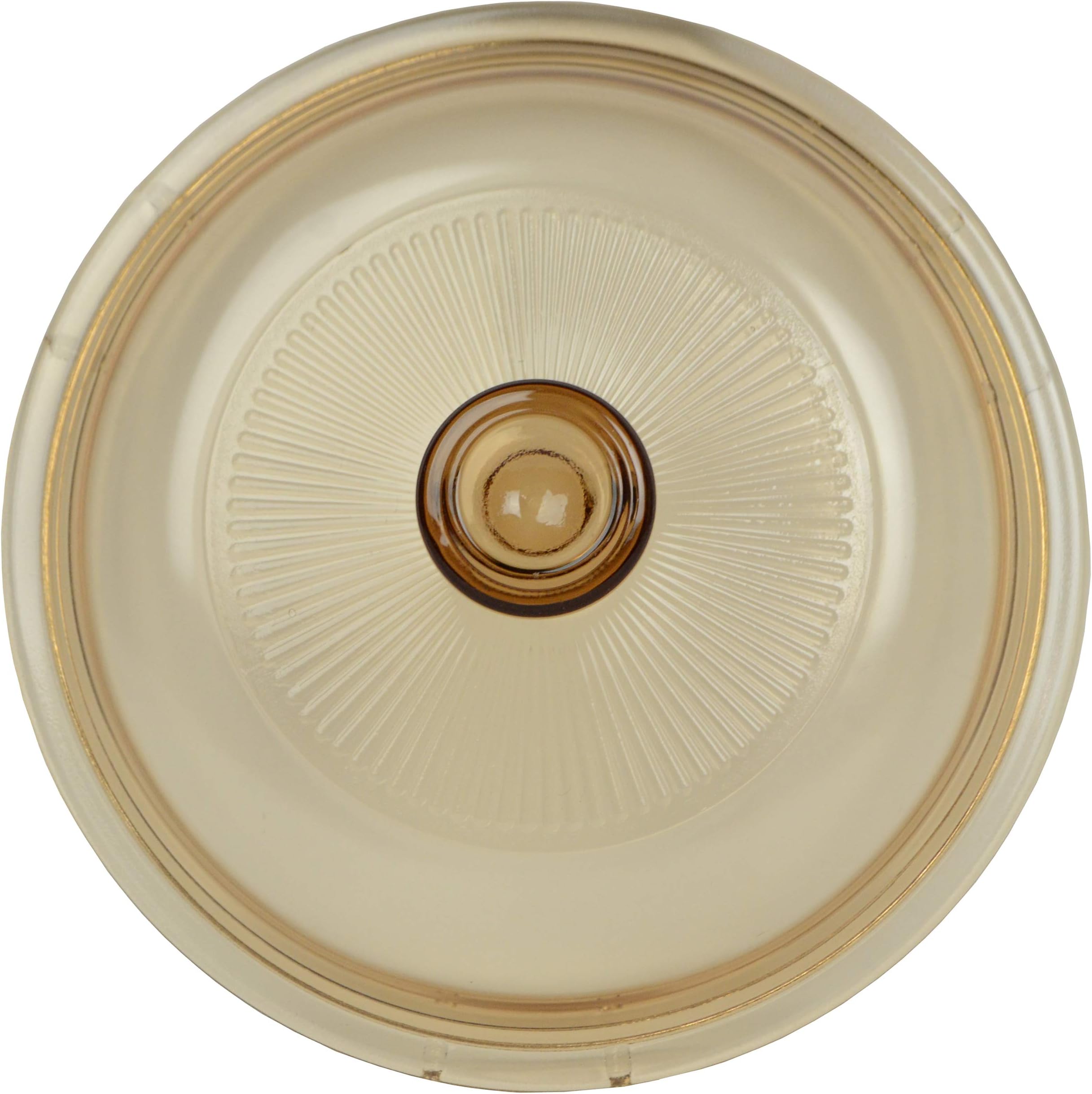 Amazon.com: Corning Pyrex Visions V 1 C Glass Lid, Amber Glass Lid ...