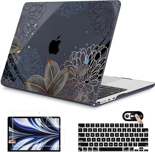 Amazon.com: Mektron for 2025 M4 MacBook Air 13.6 Inch A3240 Case Fits ...