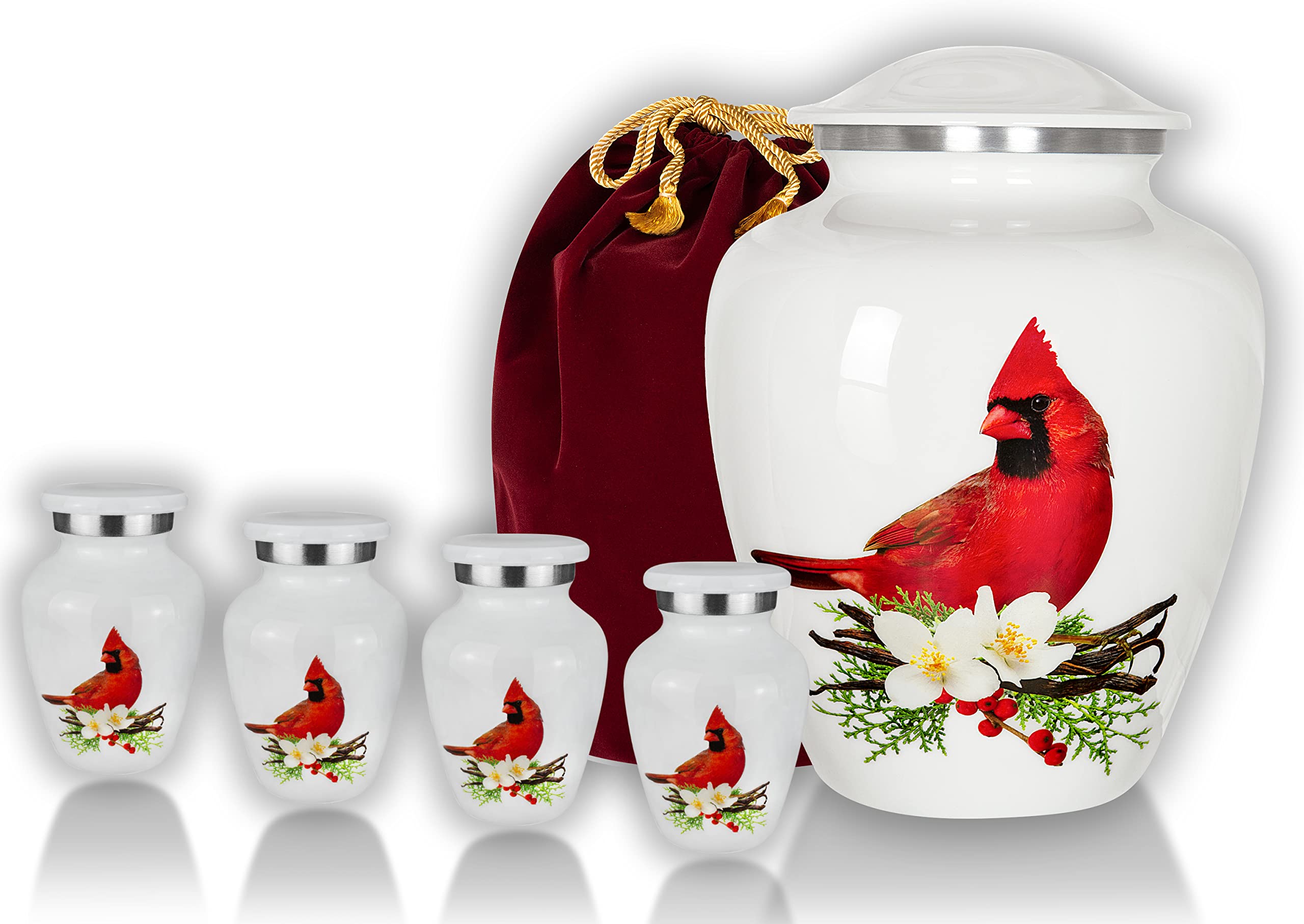 Amazon.com: Trupoint Memorials Cremation Urns for Adult - Holds 0.75 ...