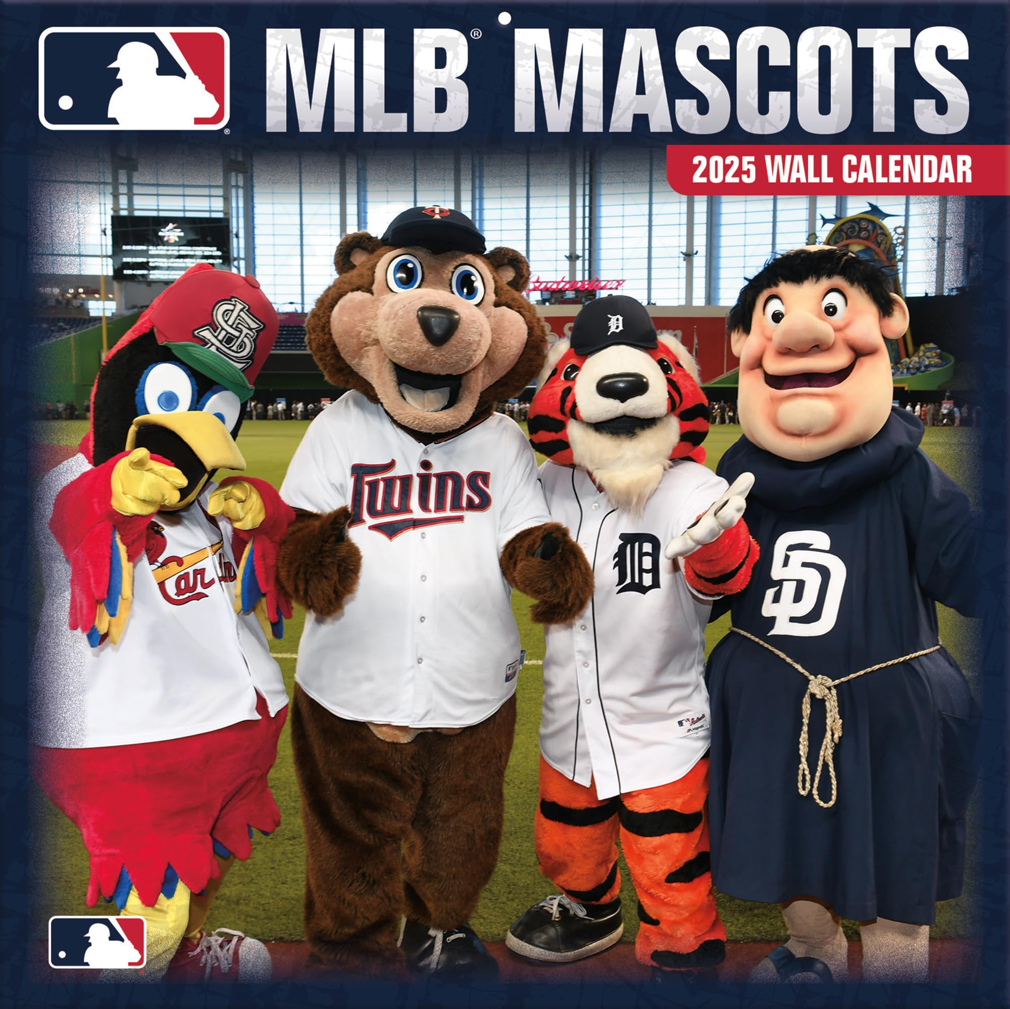 Amazon.com: Turner Licensing, MLB Mascots 2025 Wall Calendar : Office ...