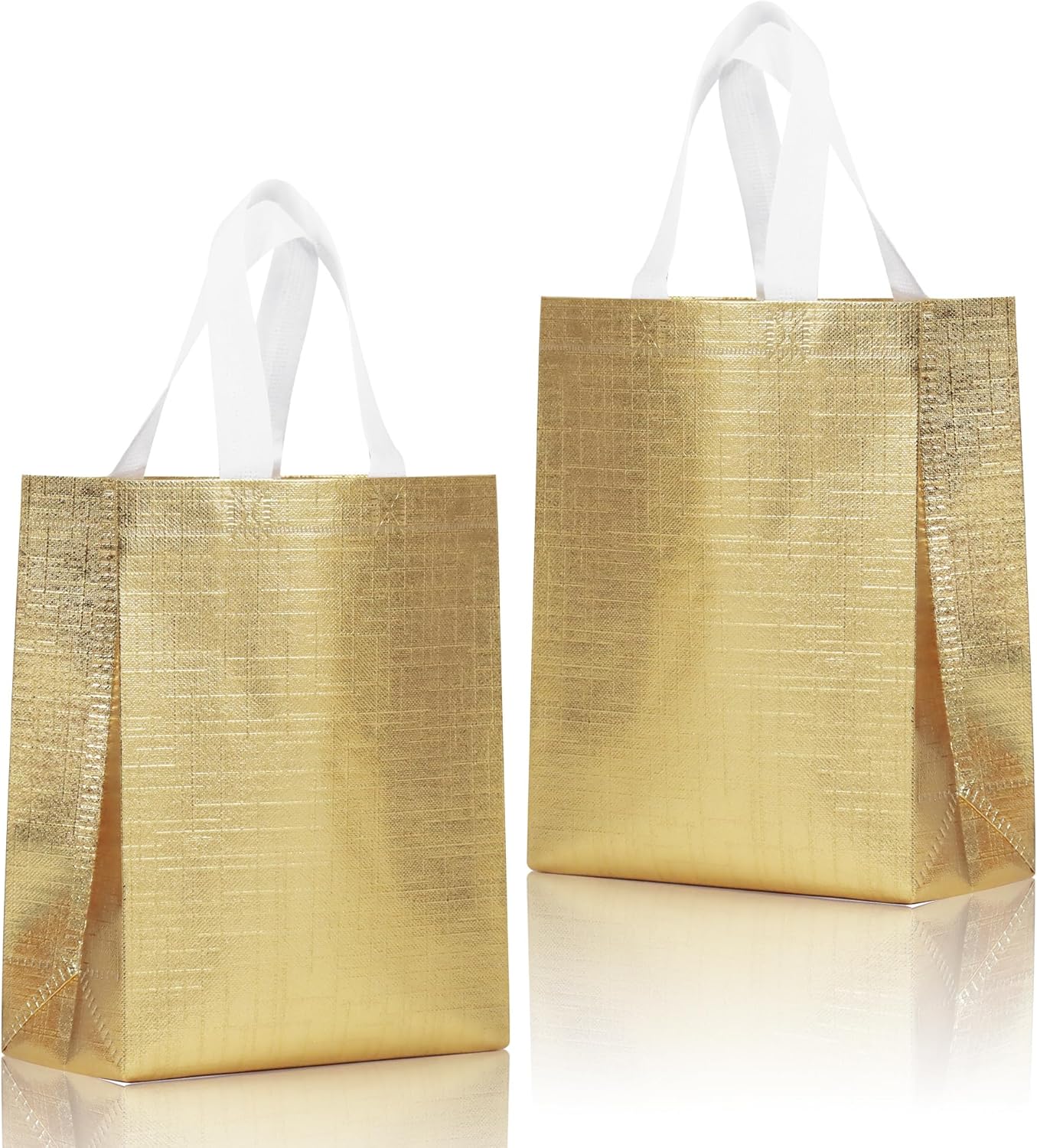 Amazon.com: cabzymx 16 Pcs Metallic Bling Small Gift Bags Bulk with ...