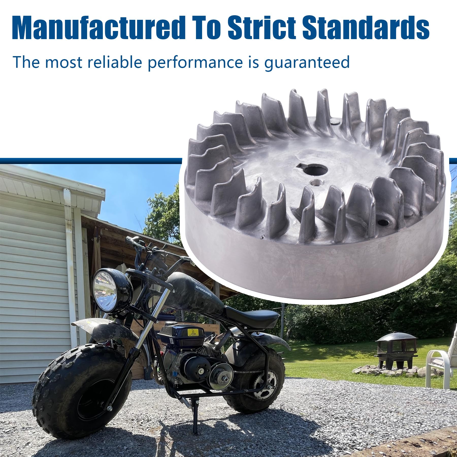 Snapklik.com : CIOM Upgrade Aluminum Flywheel 10krpm For Predator 212cc ...