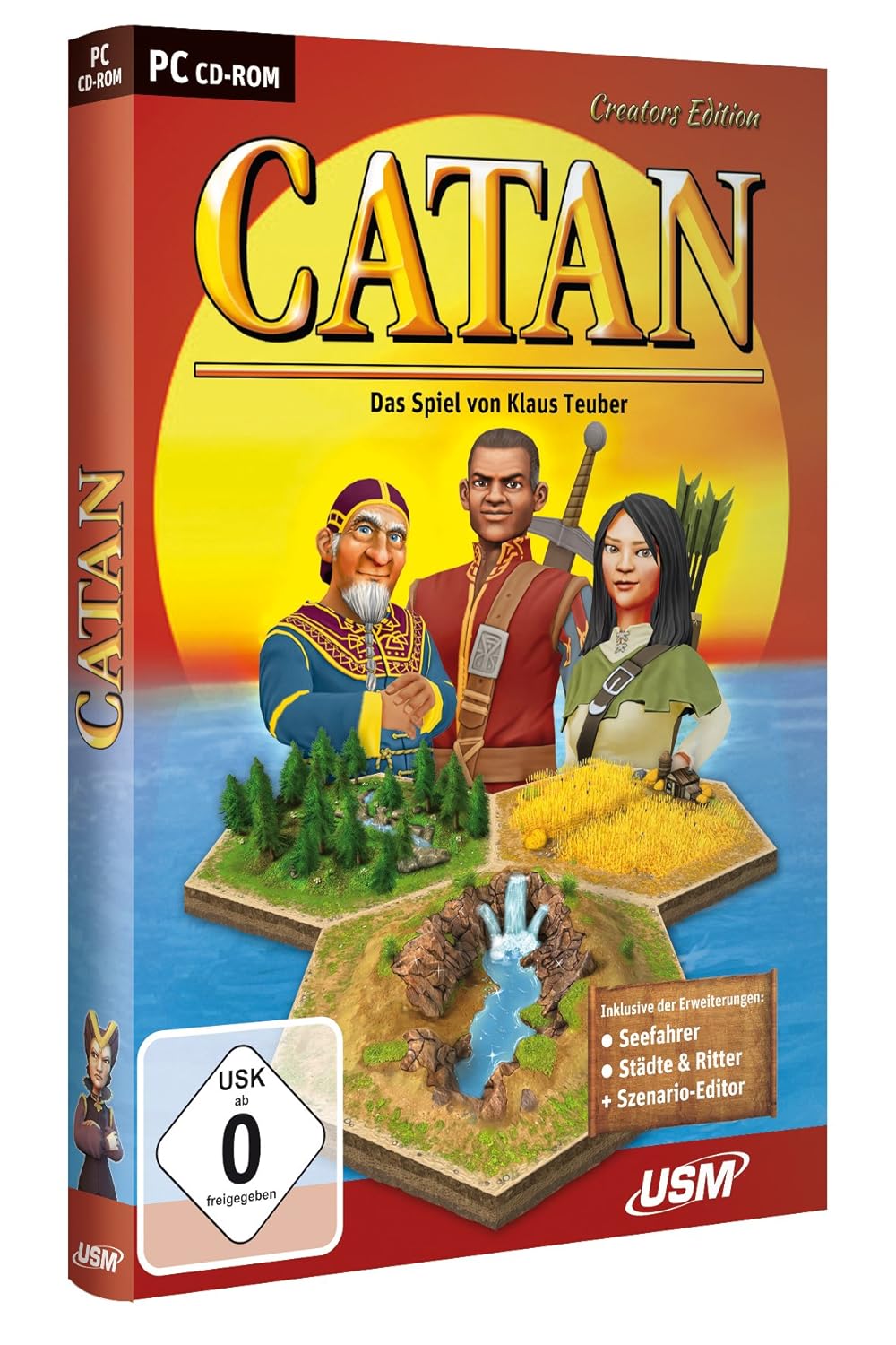 Amazon.com: Catan Creators Edition: 4260187455062: unknown author: Books