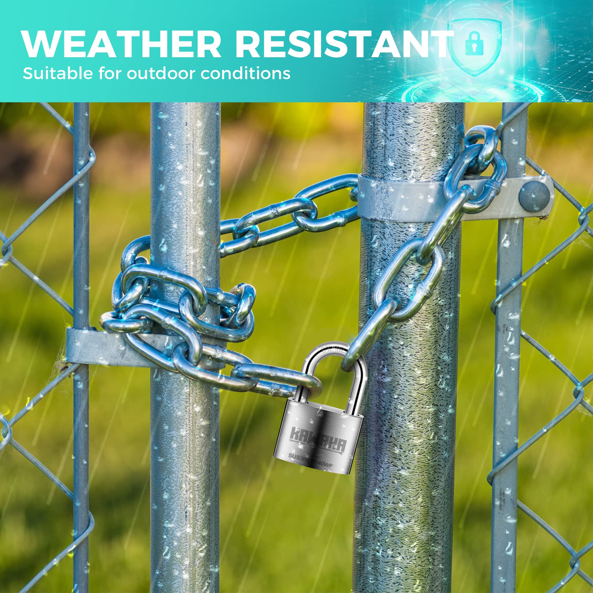 Snapklik.com : KAWAHA 41/40-2P 1-9/16 Inch (40mm) High Security ...