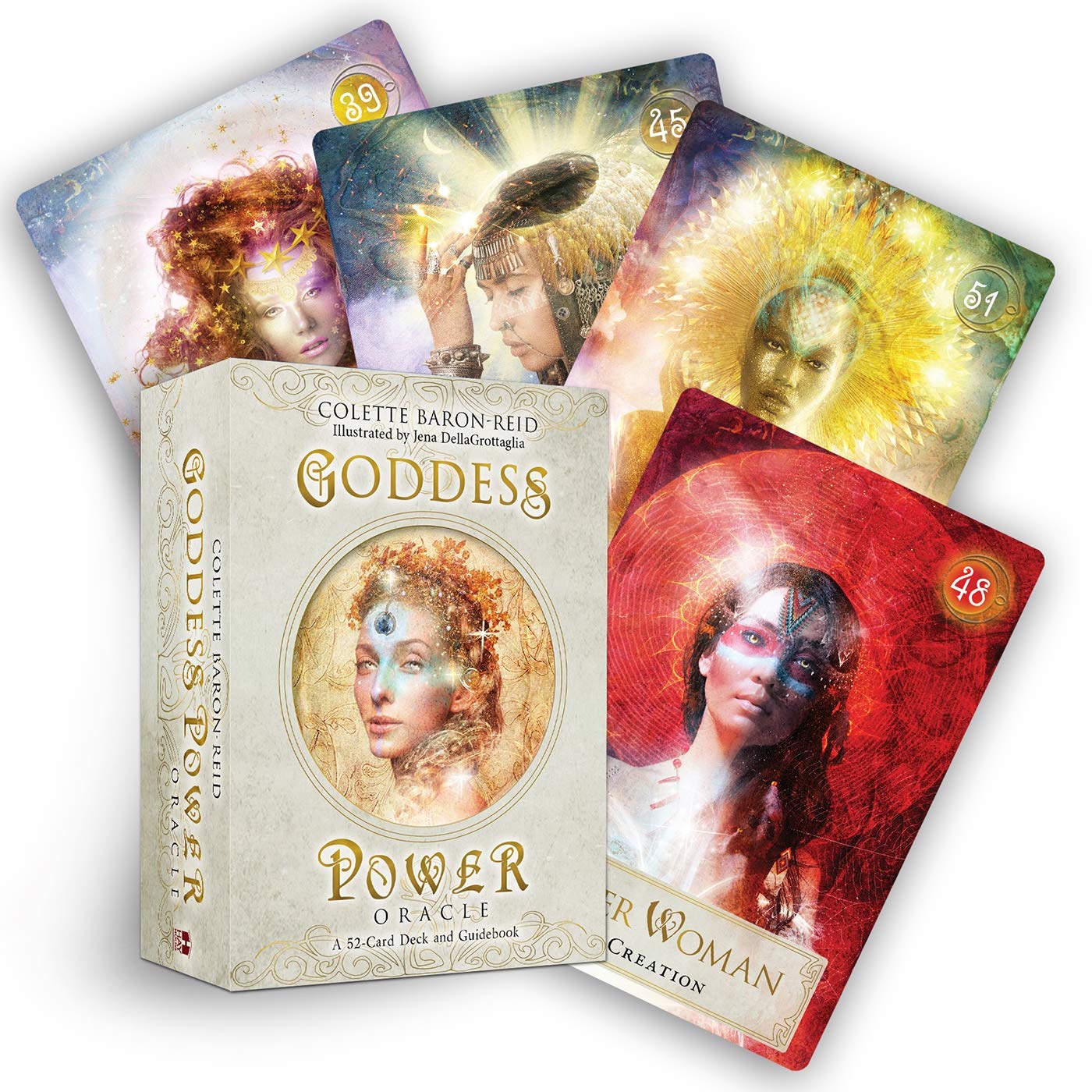 Goddess Power Oracle (Standard Edition): A 52-Card Deck and ...