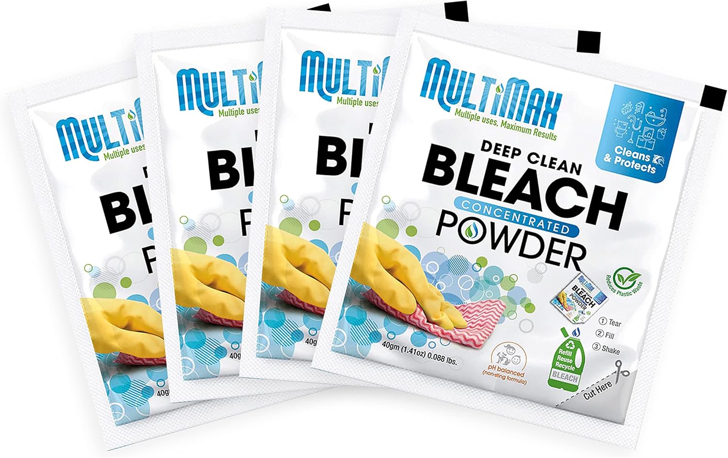 Amazon.com: All Purpose - Concentrated Powdered Bleach Cleaner - Eco ...