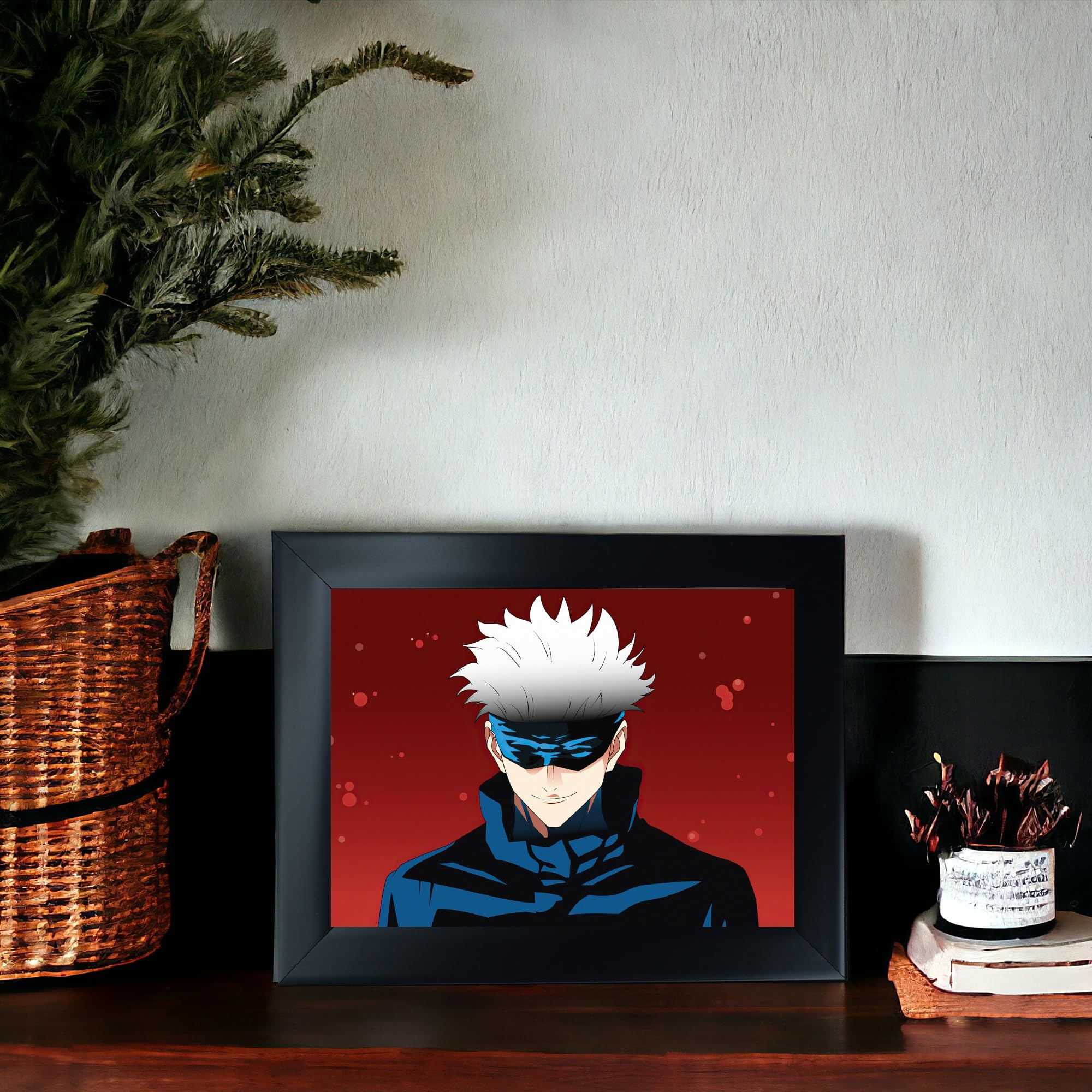 Buy GenericMasi | Jujutsu Kaisen Anime JJK Gojo Photo Frame - Size A5 ...