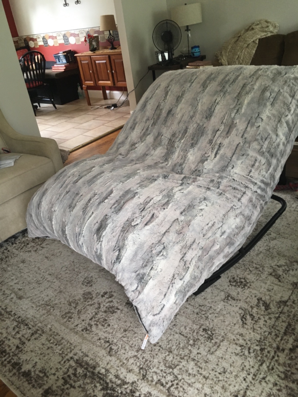 $12/mo - Finance Fatboy Rock n Roll v2 Bean Bag Rocking Chair, Light ...