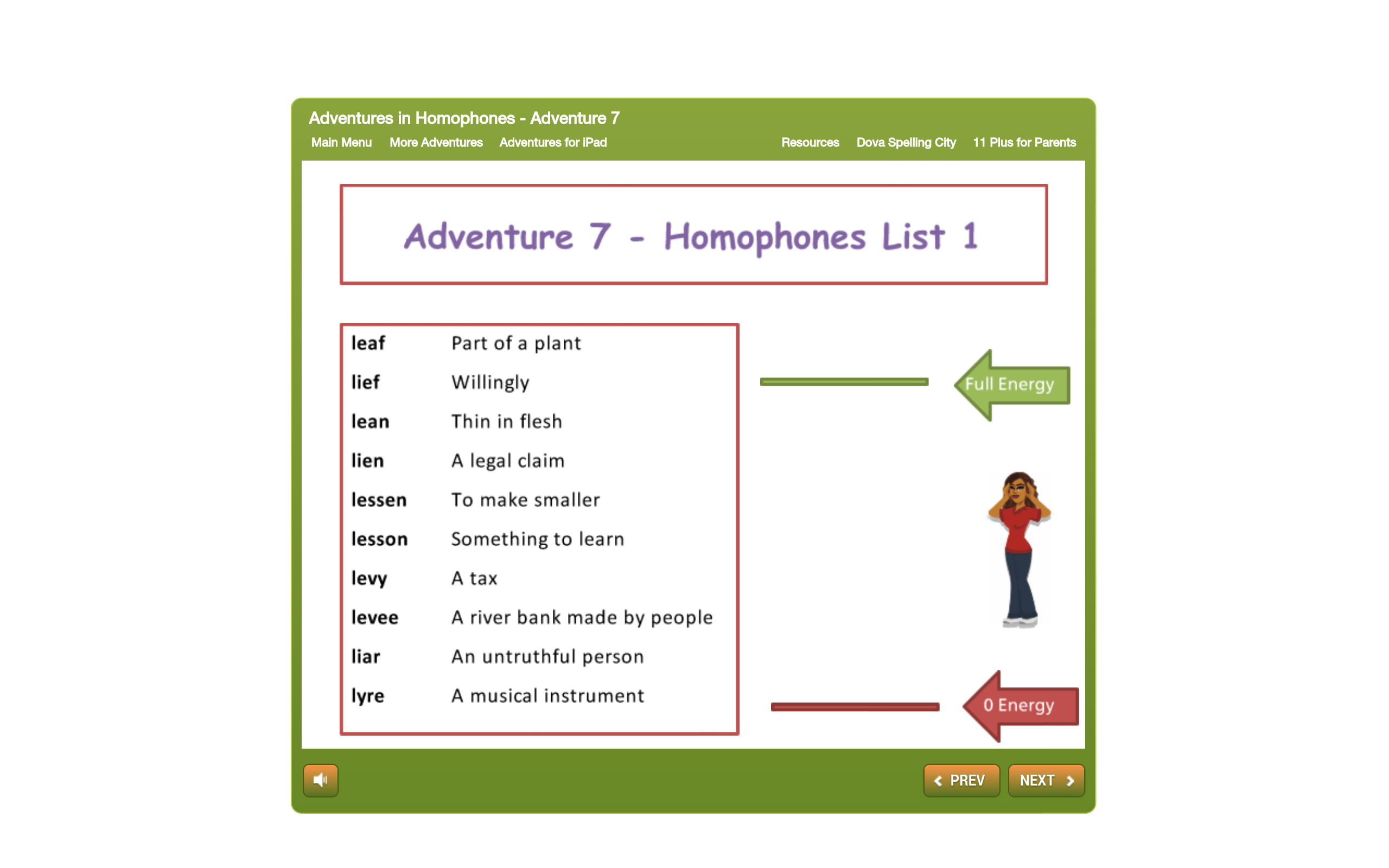 Adventures in Homophones - Adventure 7 - App on Amazon Appstore