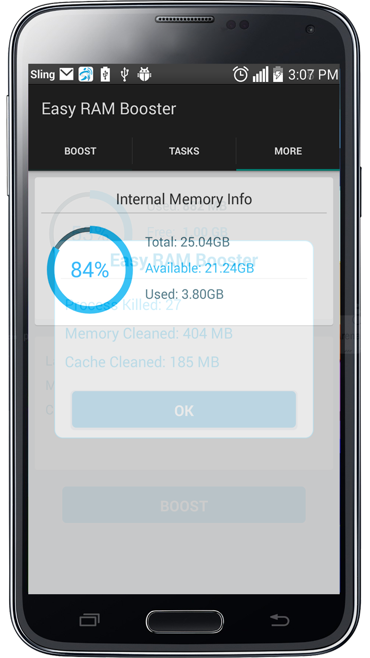RAM Booster: Cache Cleaner - App on Amazon Appstore