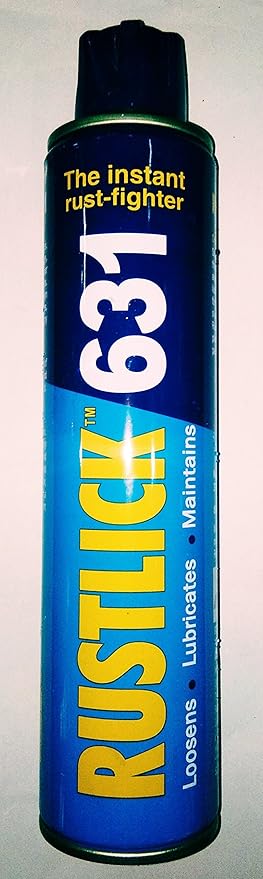 Rustlick 631 Rust Lubricant Spray (19.05 cms X 6.99 cms X 3.18 cms ...