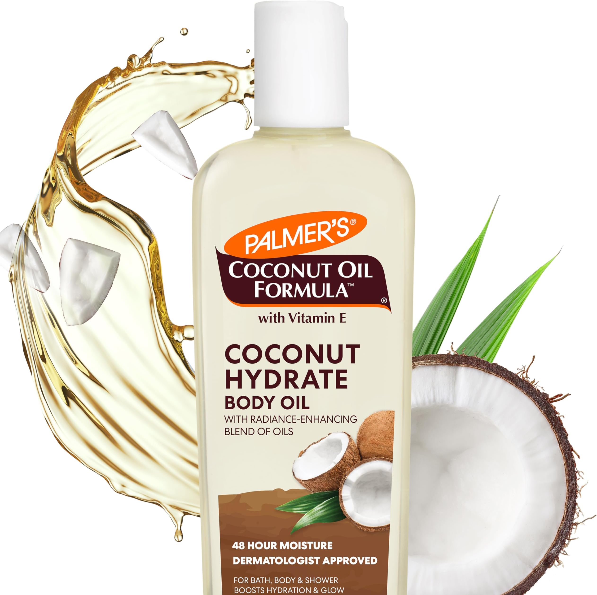 Amazon.com : Palmer's Coconut Oil Formula Body Oil, Body Moisturizer ...
