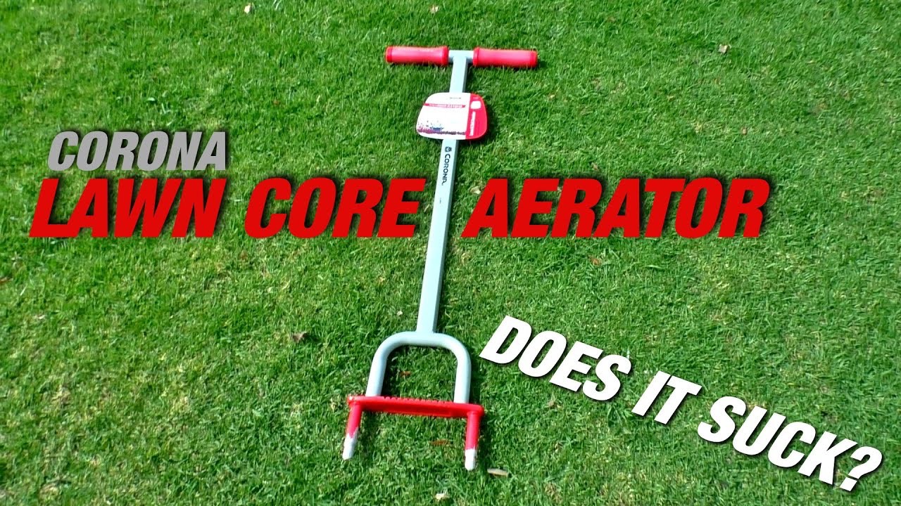 Watch Testing Corona YardBreather Lawn Core Hand Aerator on Amazon Live