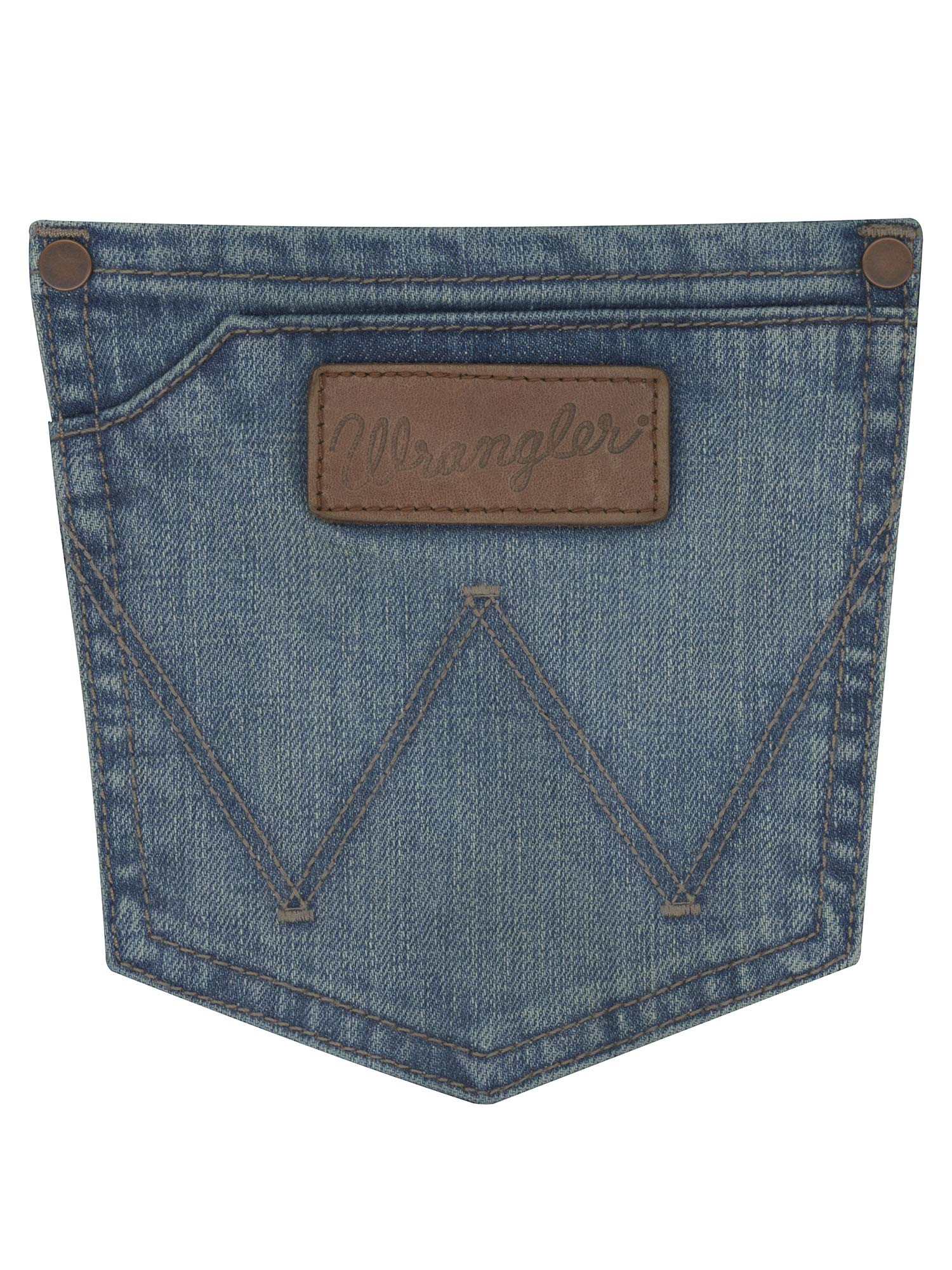 Snapklik.com : Wrangler Mens Retro Slim Fit Straight Leg Jean