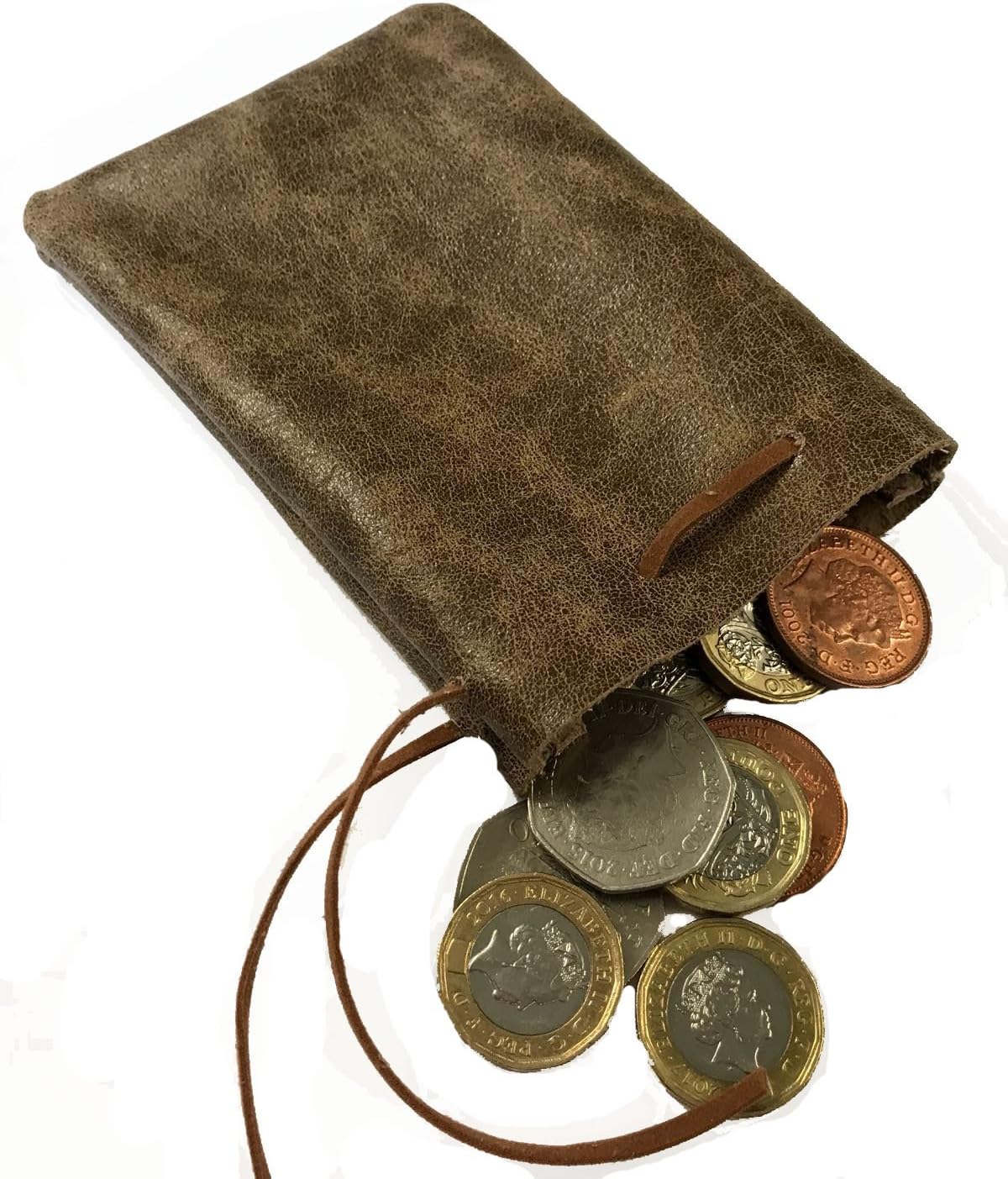 Medieval-Larp-SCA-Pagan-Reenactment RICH MOTTLED BROWN LEATHER MEDIEVAL ...
