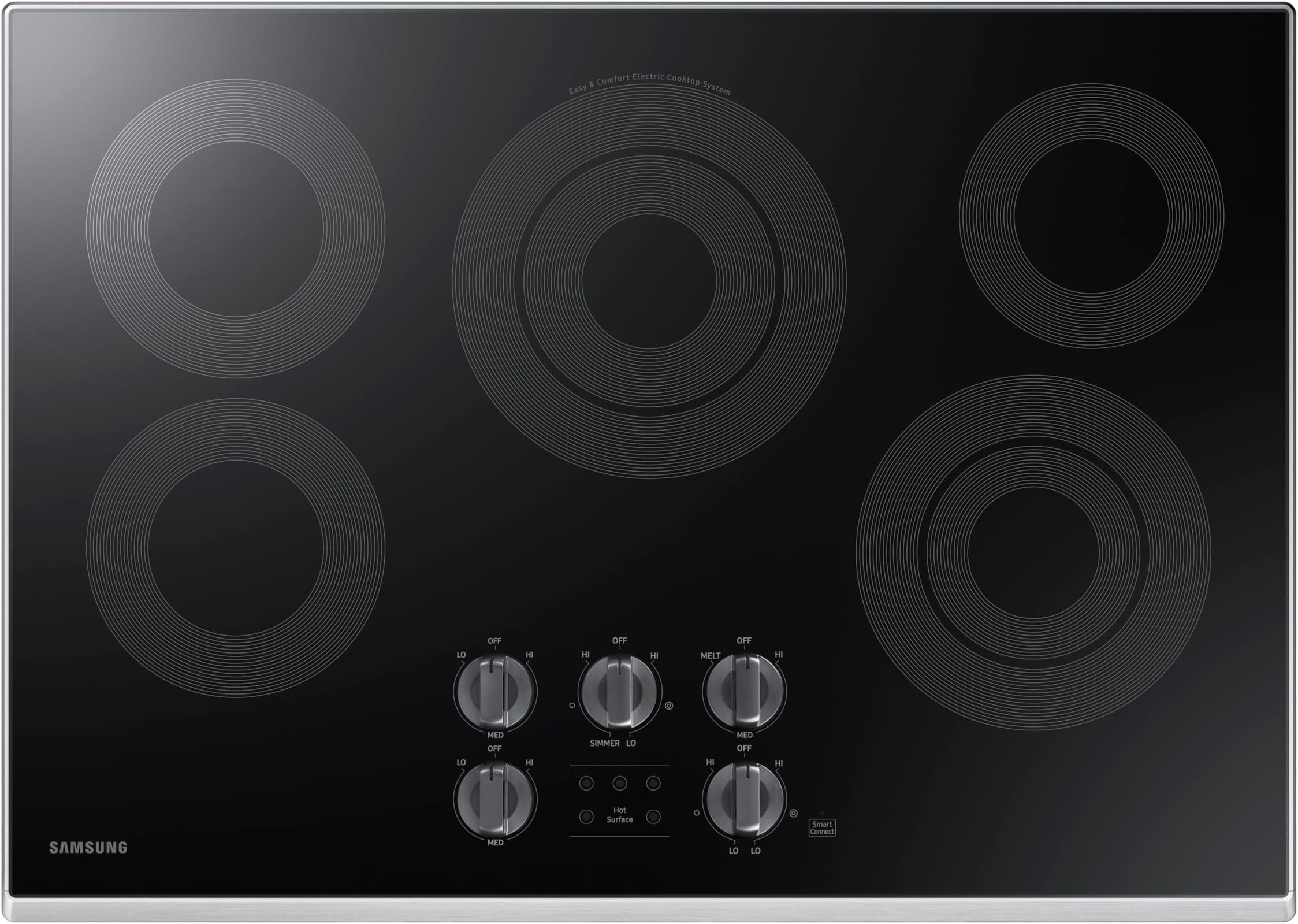 Amazon.com: SAMSUNG 30" Built In Smart Electric Cooktop with 5 Elements ...