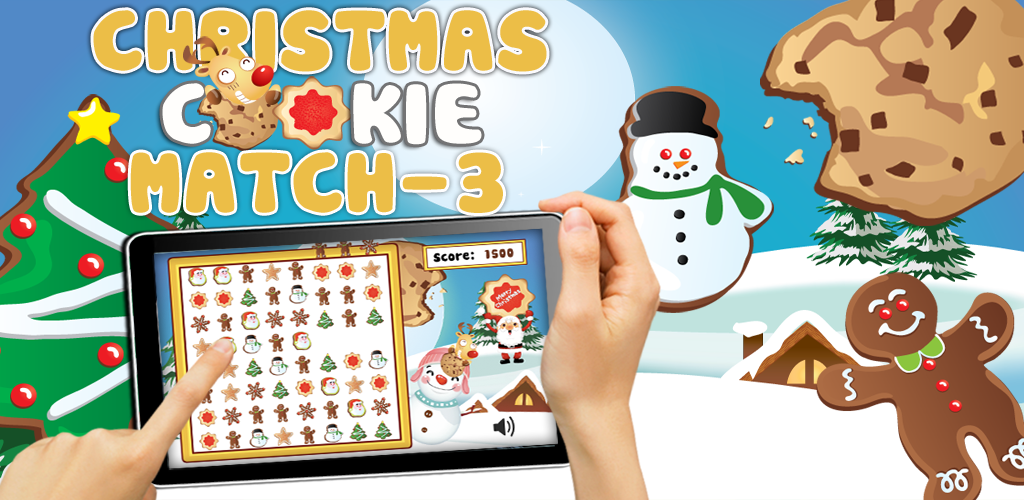 Christmas Cookies Match 3 Christmas Game Kids App (Kindle Fire HD ...