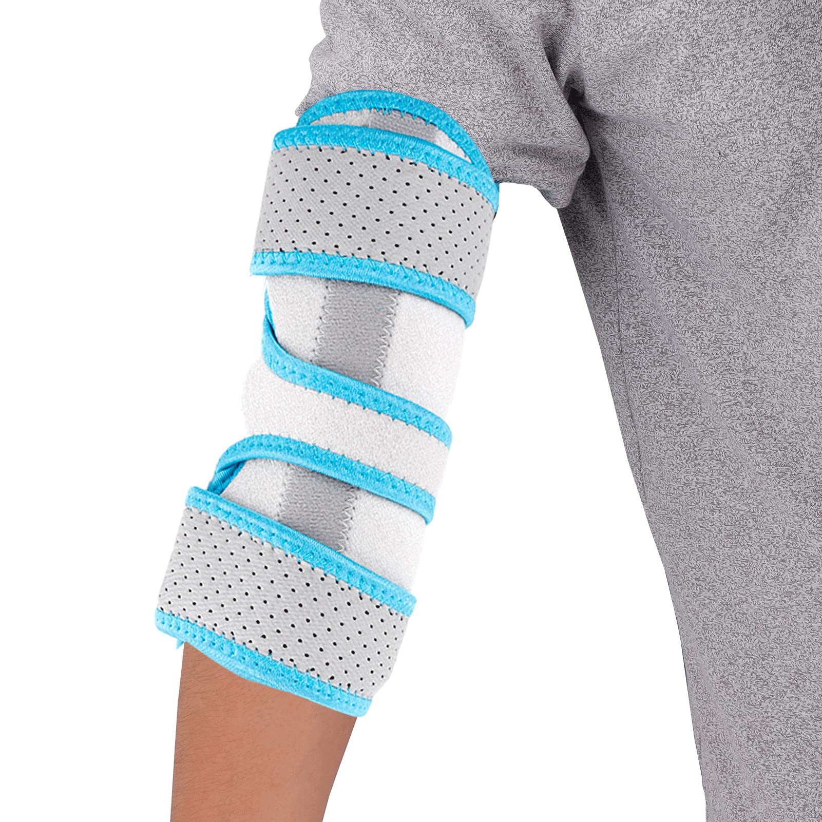 Luckybunny Elbow Brace With Removable Metal Splints Women Men ...