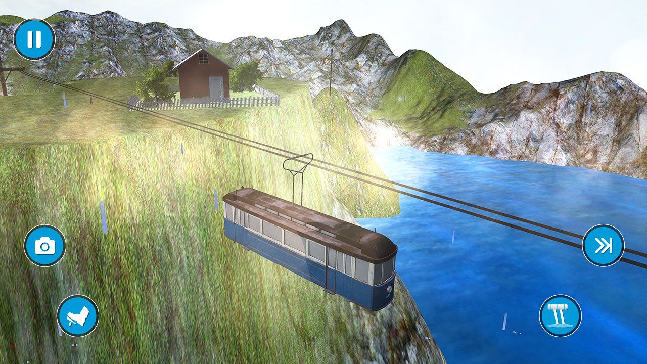 Sky-Tram-Simulator: Sessellifttransporterspiel auf Bergskigebiet:www ...