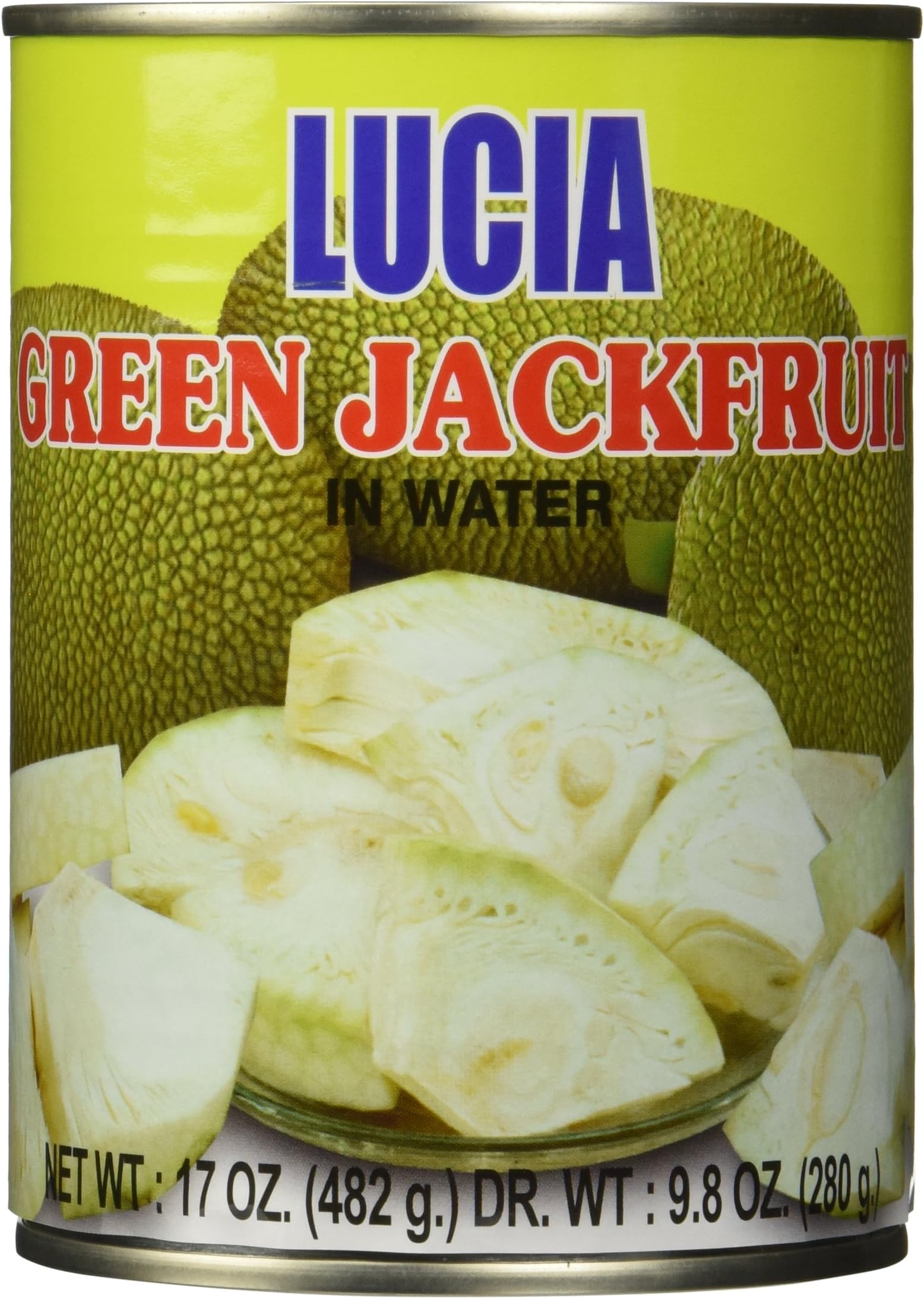 Amazon.com : Lucia Green Jackfruit in Water 280g Pack of 4 : Fruit ...