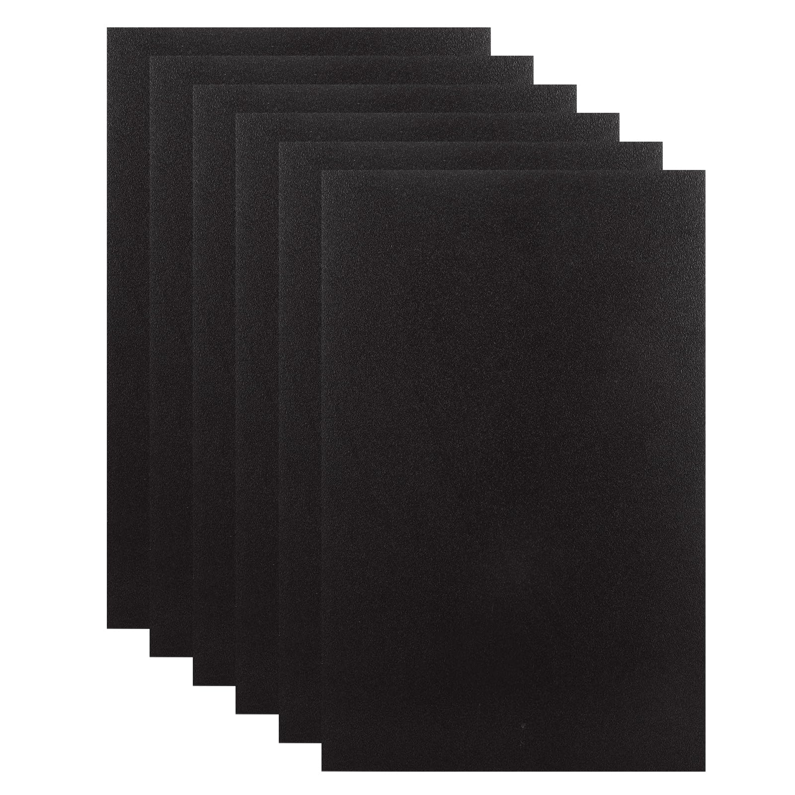 Amazon.com: JMIATRY 6PCS Black ABS Plastic Sheet 1/8 Inch Thick ABS ...