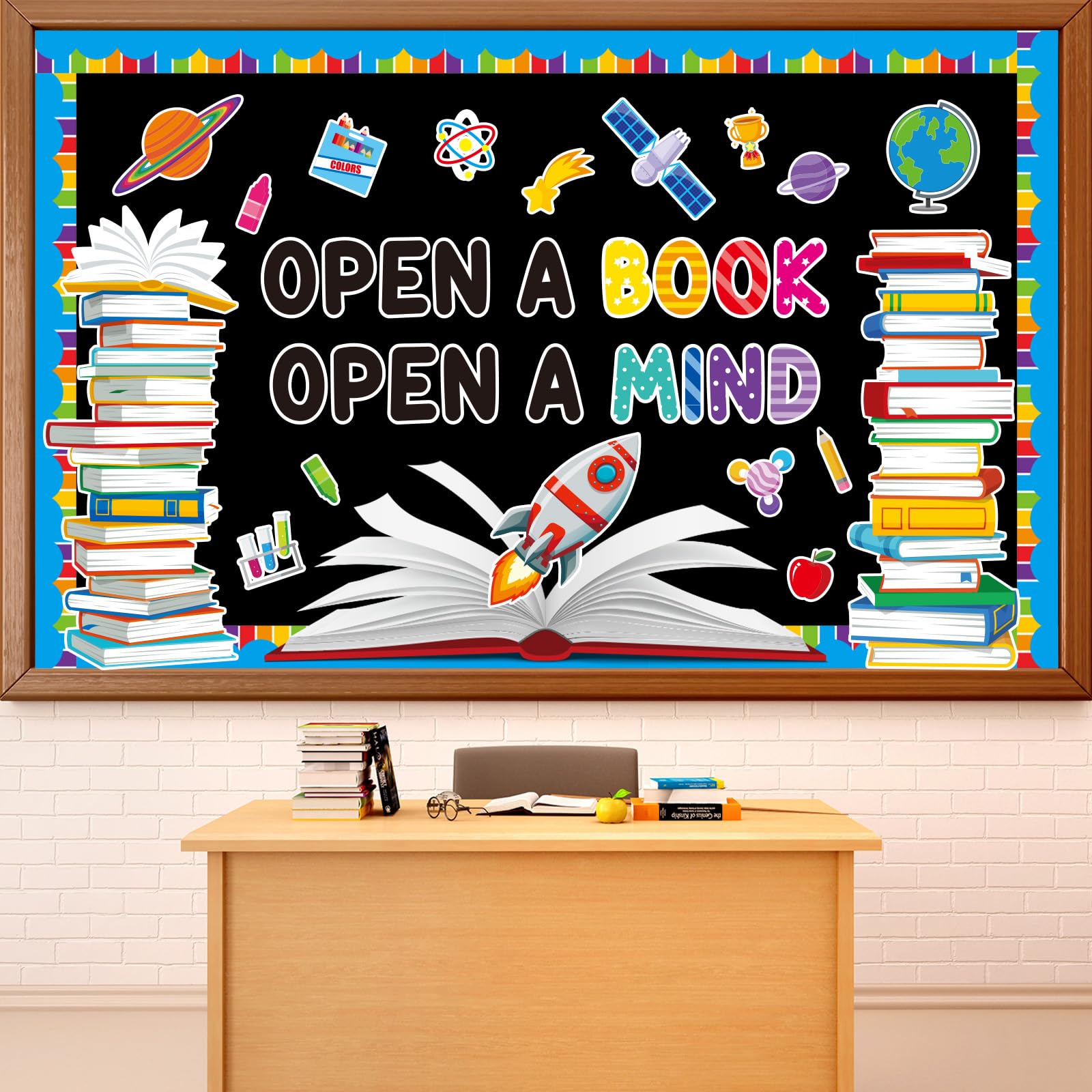 Back To School Bulletin Board Reading Is Great Bulletin Board Kit ...