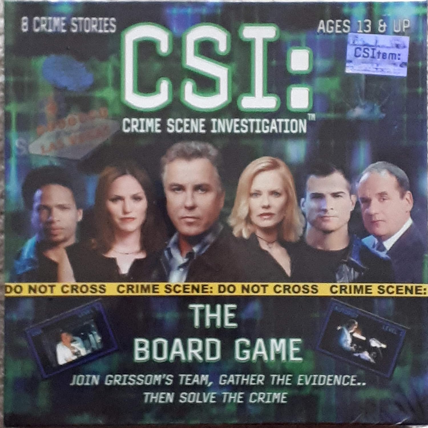 Amazon.com: CSI: Crime Scene Investigation: The Board Game : Toys & Games
