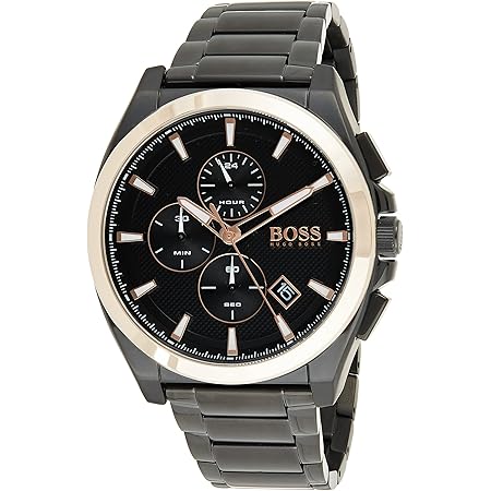 Hugo Boss Champion Analog Black Dial Men's Watch-1513819 : Amazon.in ...