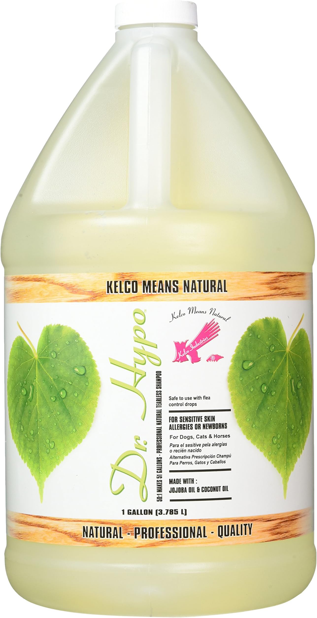 Pet Medicated Shampoos : Amazon.com: Kelco 50:1 Dr Hypo Shampoo Gallon