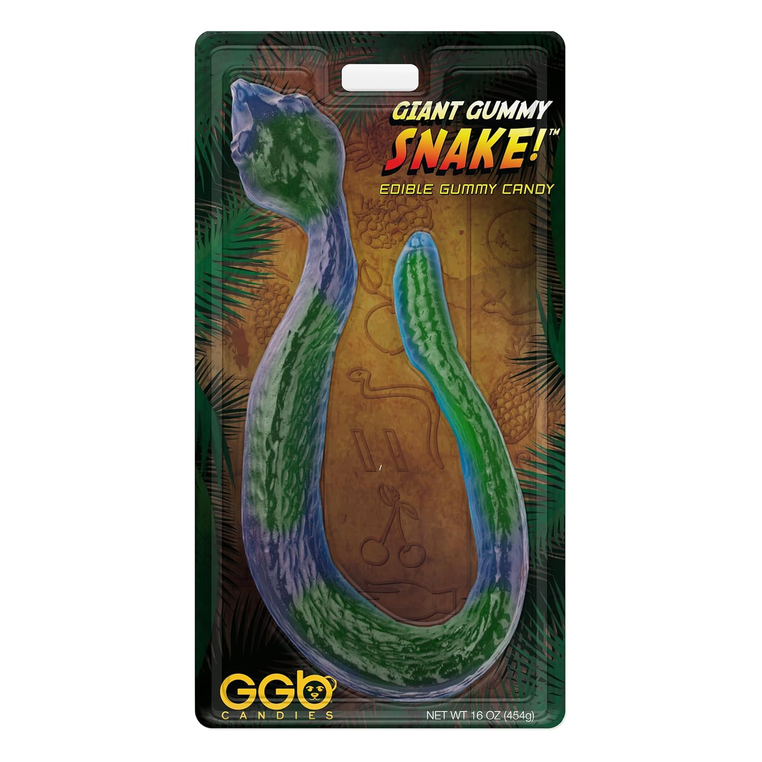 Amazon.com : Giant Gummy Snake - Dual Fruity Flavors, Delicious Candy ...